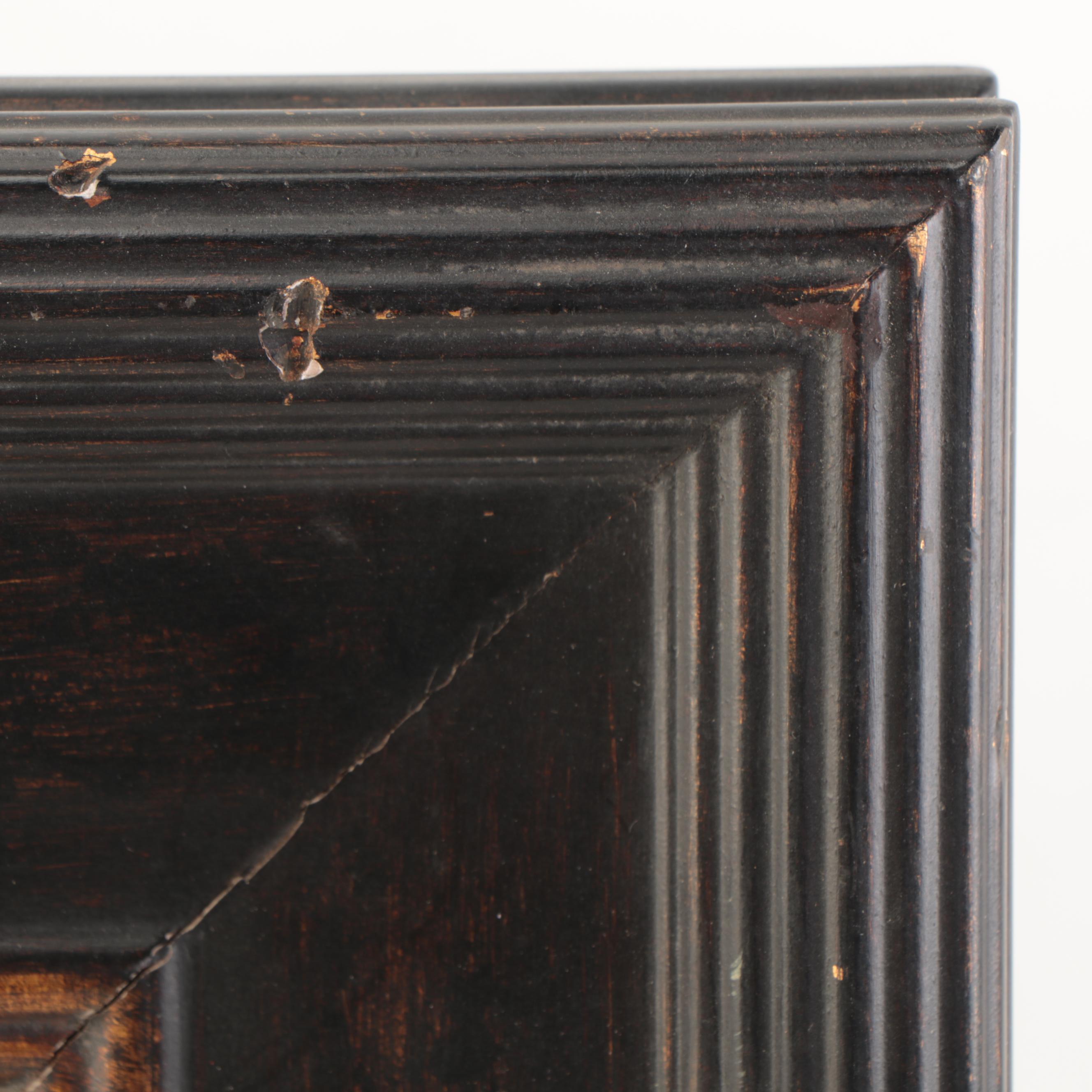 Decker Walker Figural Oil Painting "The Conversation" | EBTH