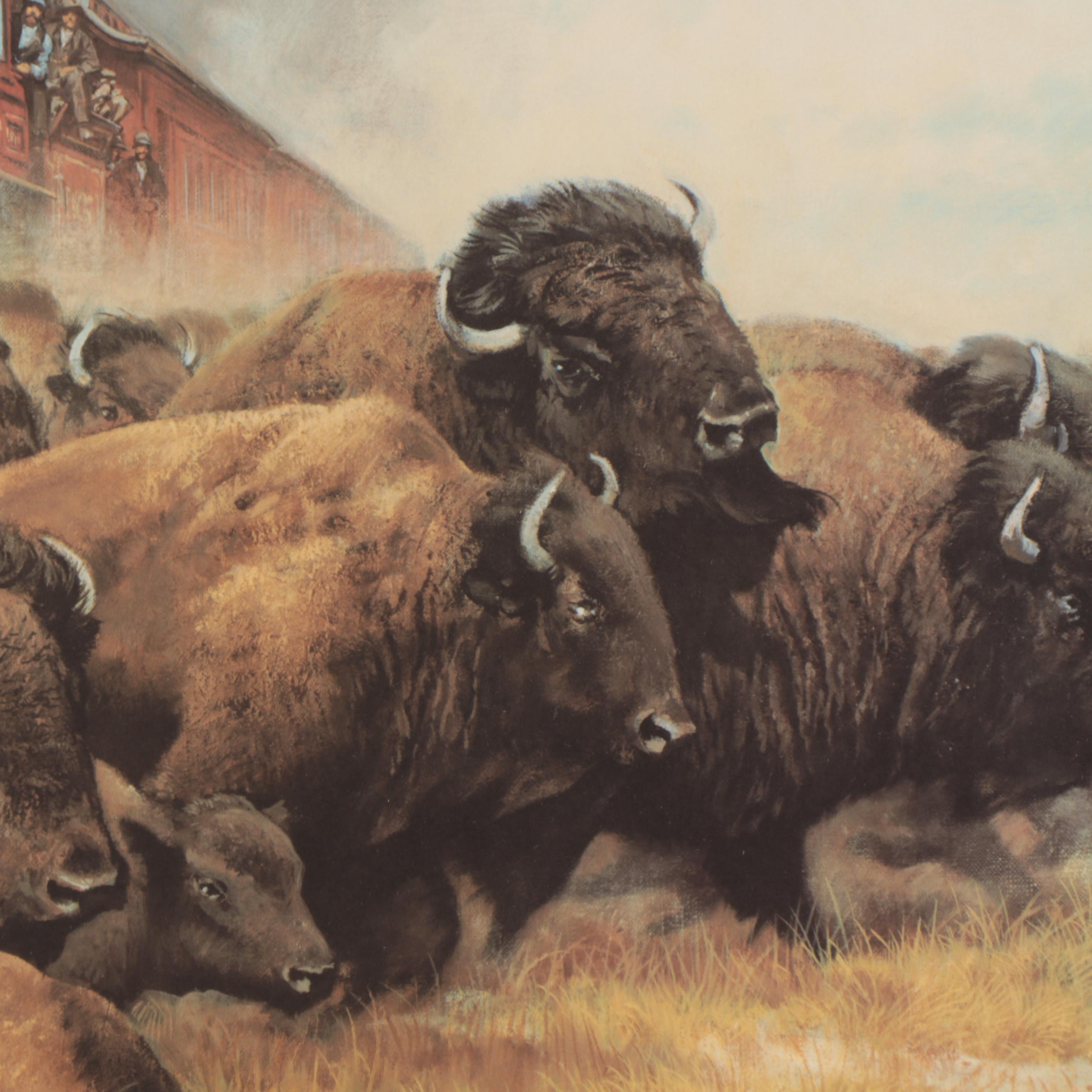 Frank McCarthy Offset Lithograph "The Coming of the Iron Horse" | EBTH