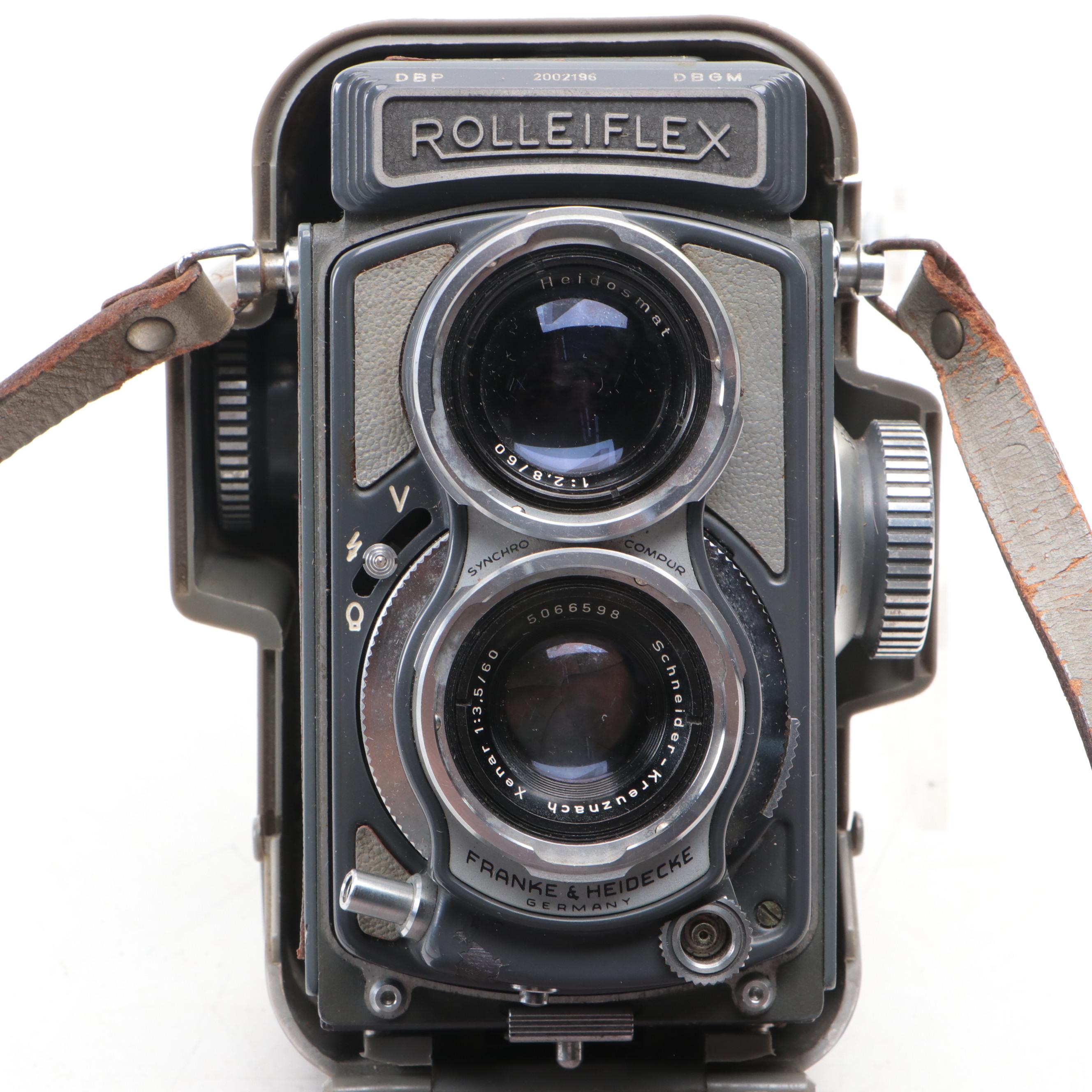Franke & Heidecke Rollei "Rolleiflex" Twin Lens Reflex Camera | EBTH