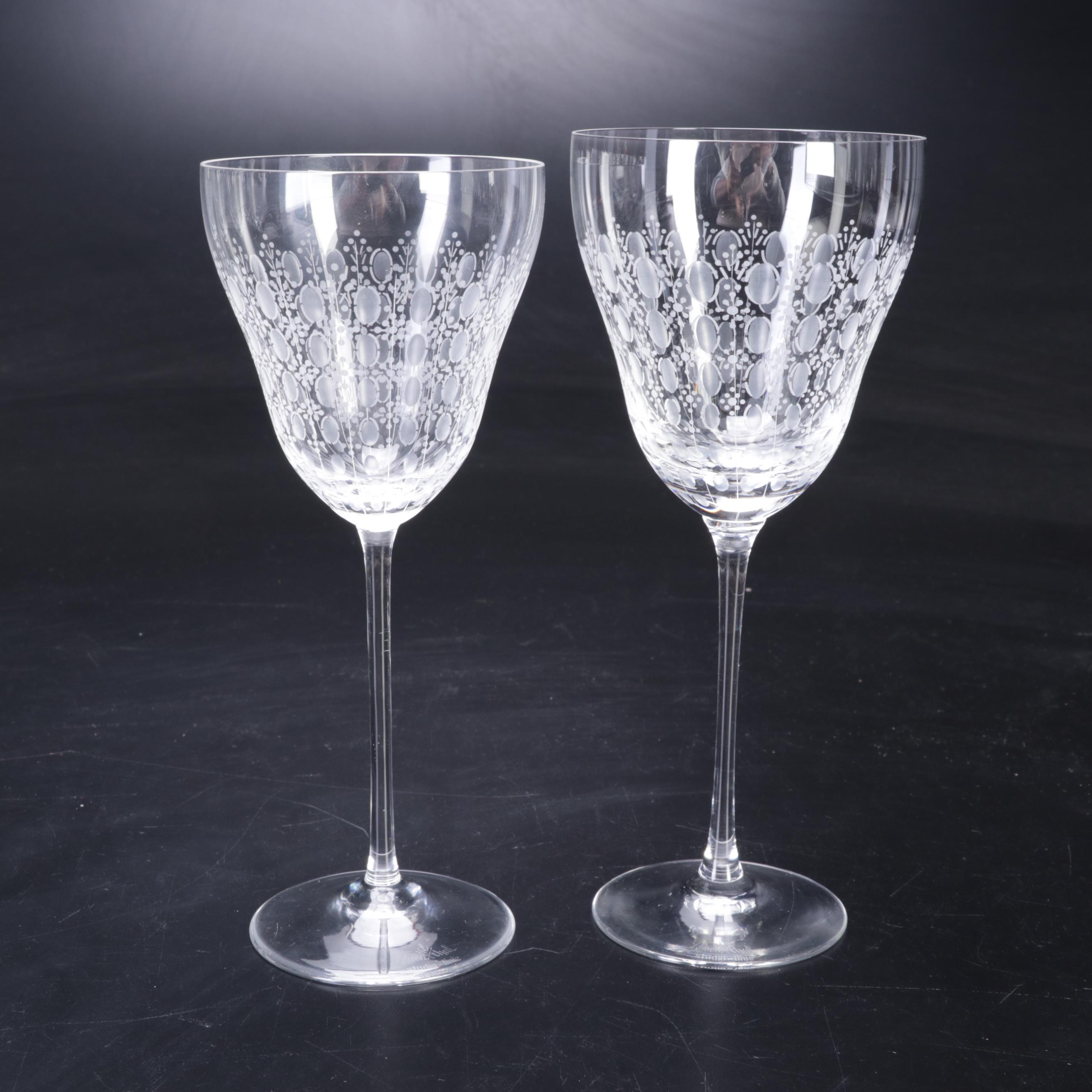 Rosenthal Crystal "Romance" Wine Glasses, Mid to Late 20th Century | EBTH