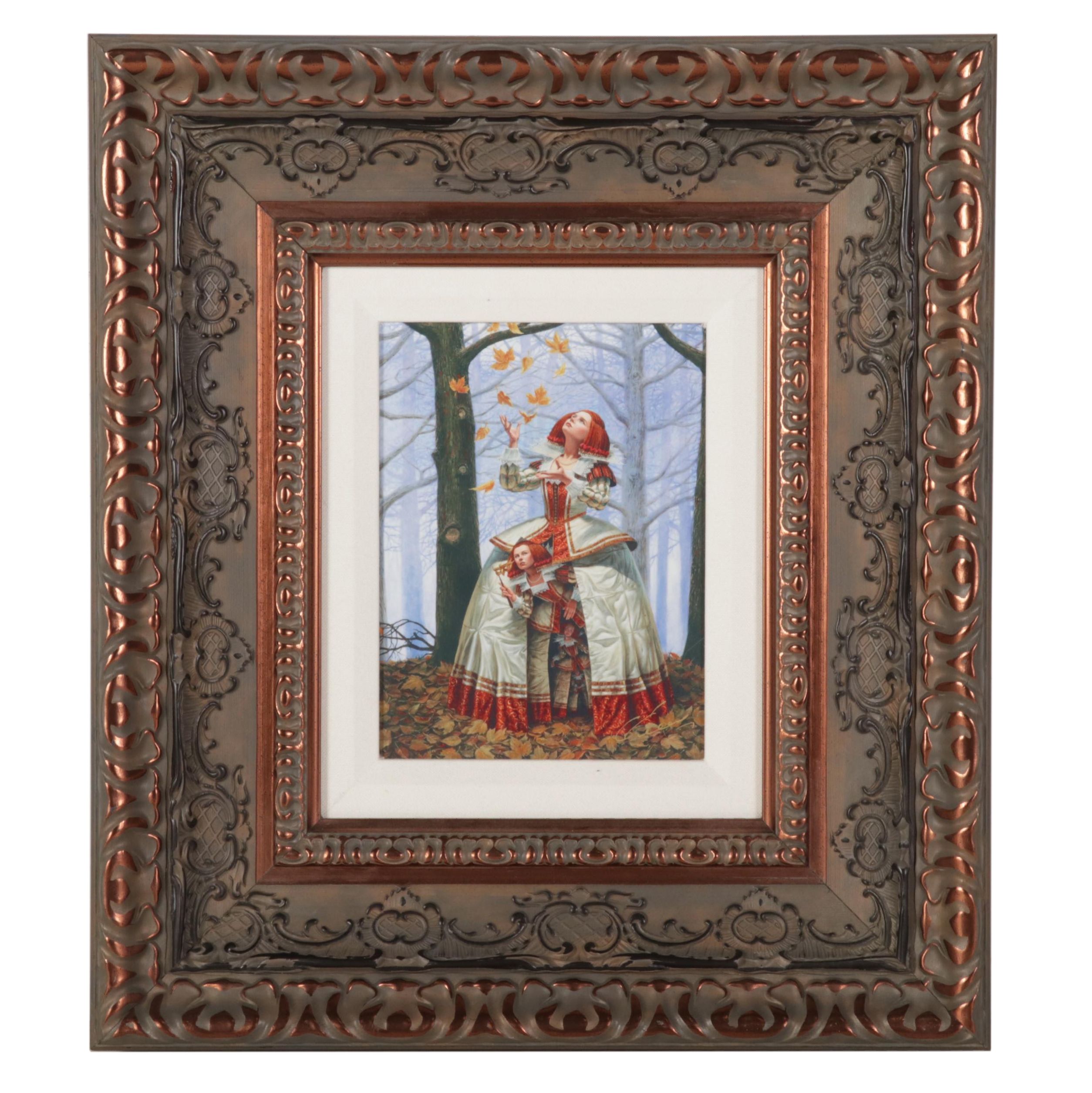 Michael Cheval Fantasy Digital Print "Enigma," 2016 | EBTH