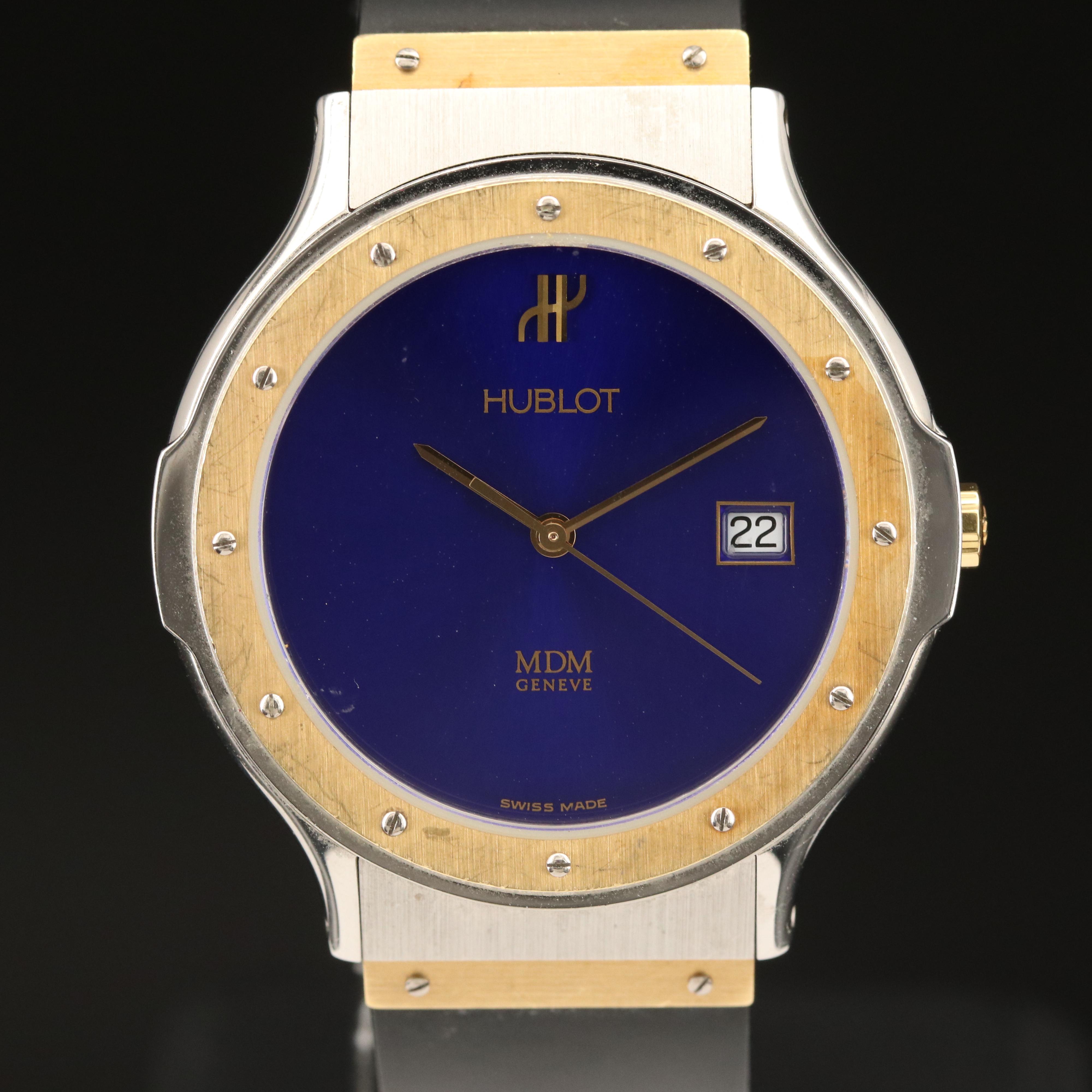 Hublot MDM Geneve Two-Tone Wristwatch | EBTH