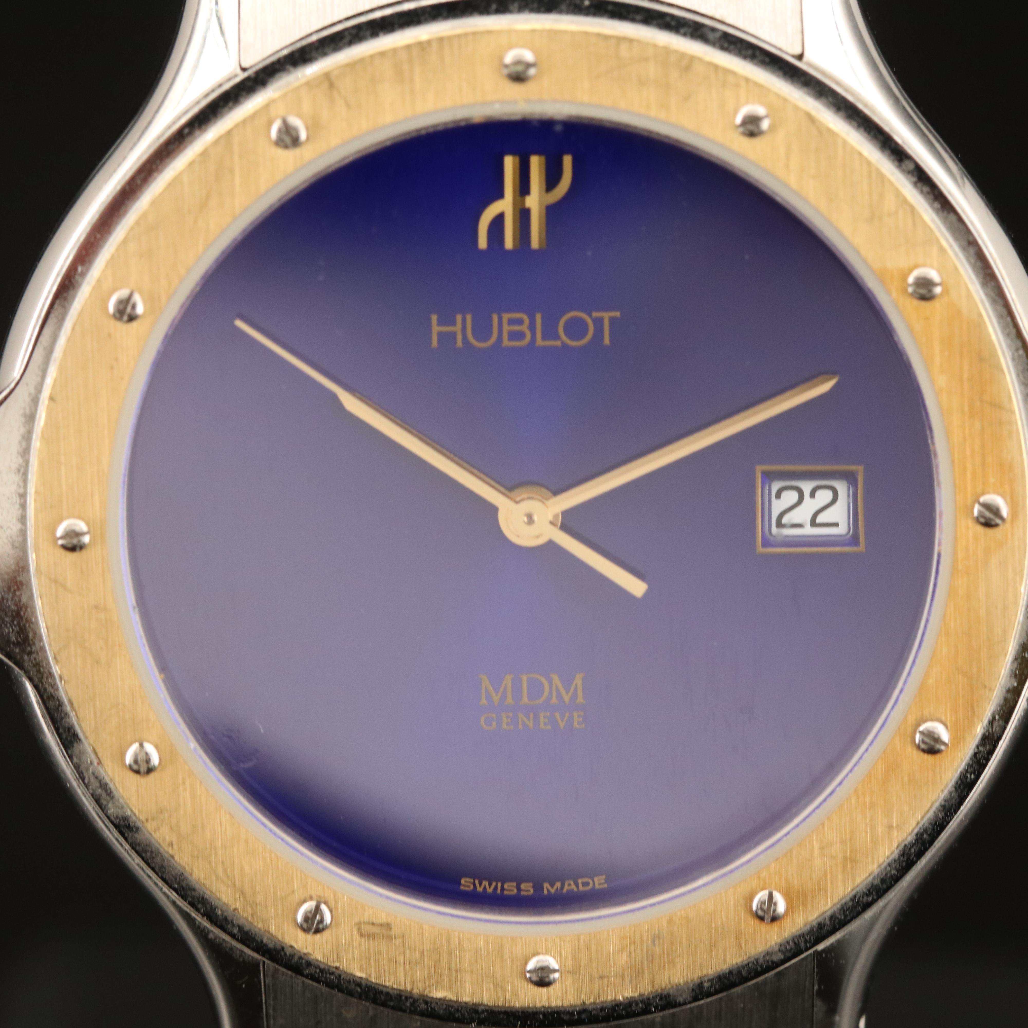 Hublot MDM Geneve Two-Tone Wristwatch | EBTH