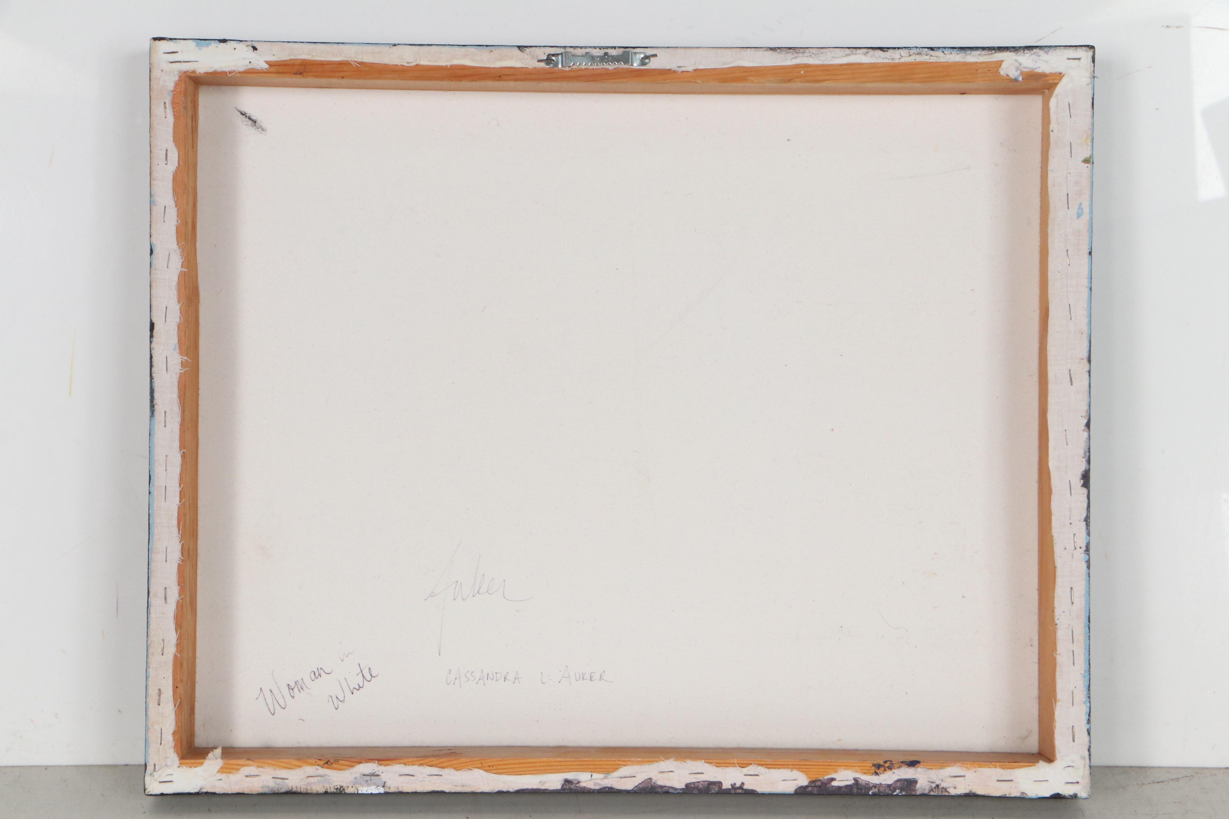 Cassandra Linnea Auker Oil Painting "Woman in White" | EBTH