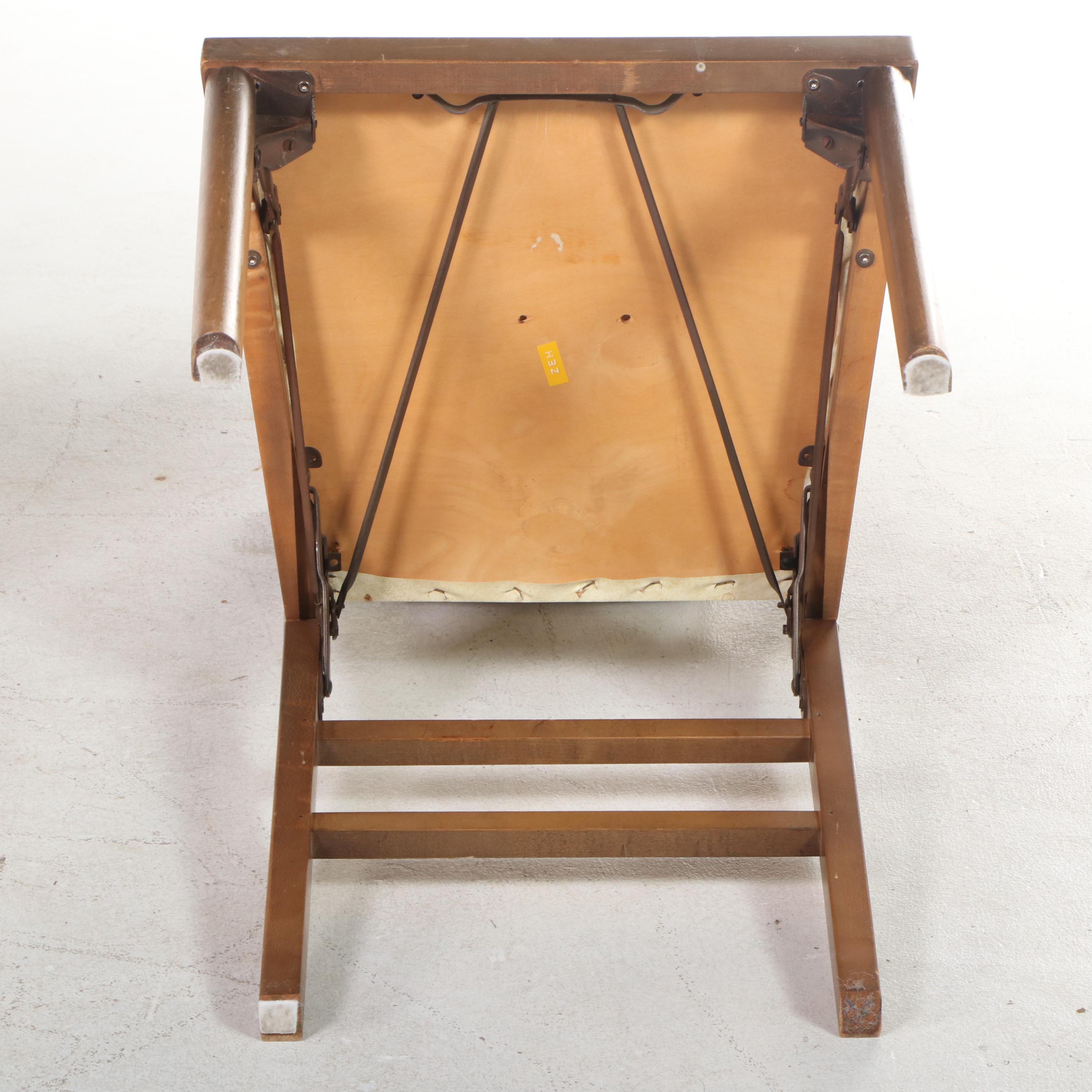 Five-Piece Mid Century Modern Maple Folding Dining Set | EBTH