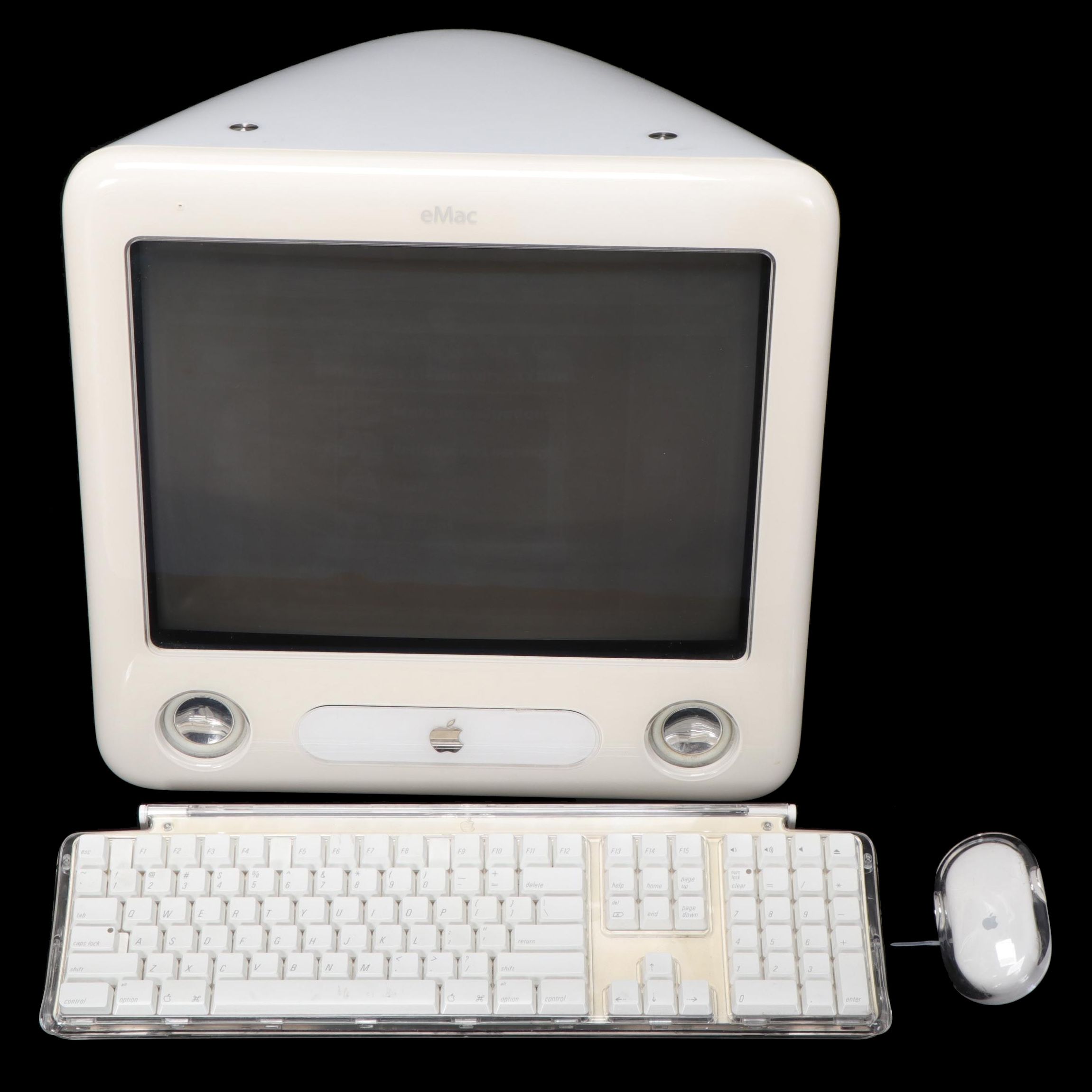 Apple eMac White G4 Desktop Computer, 2002 | EBTH