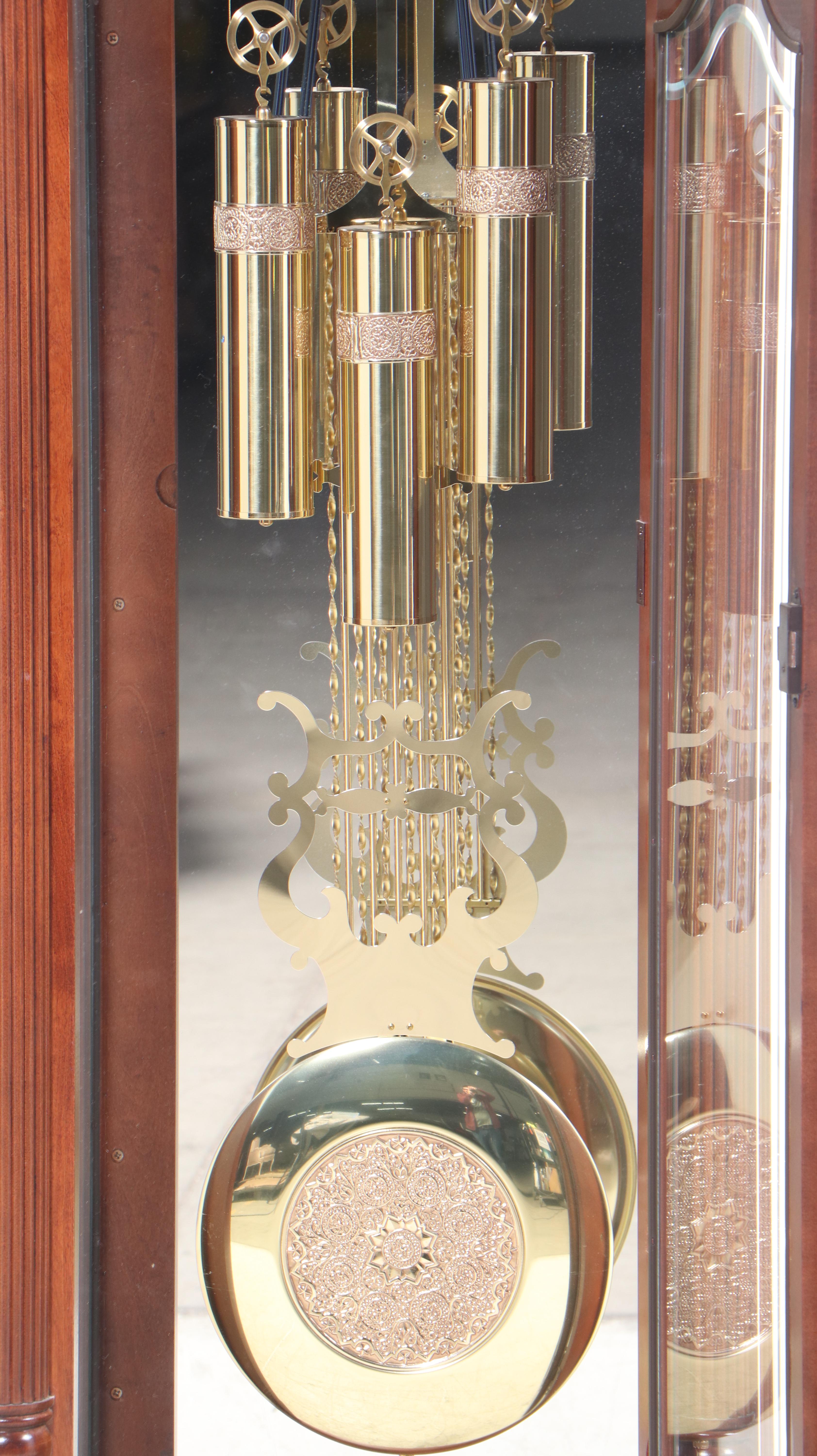 Howard Miller Colonial Style Maple Grandfather Clock | EBTH