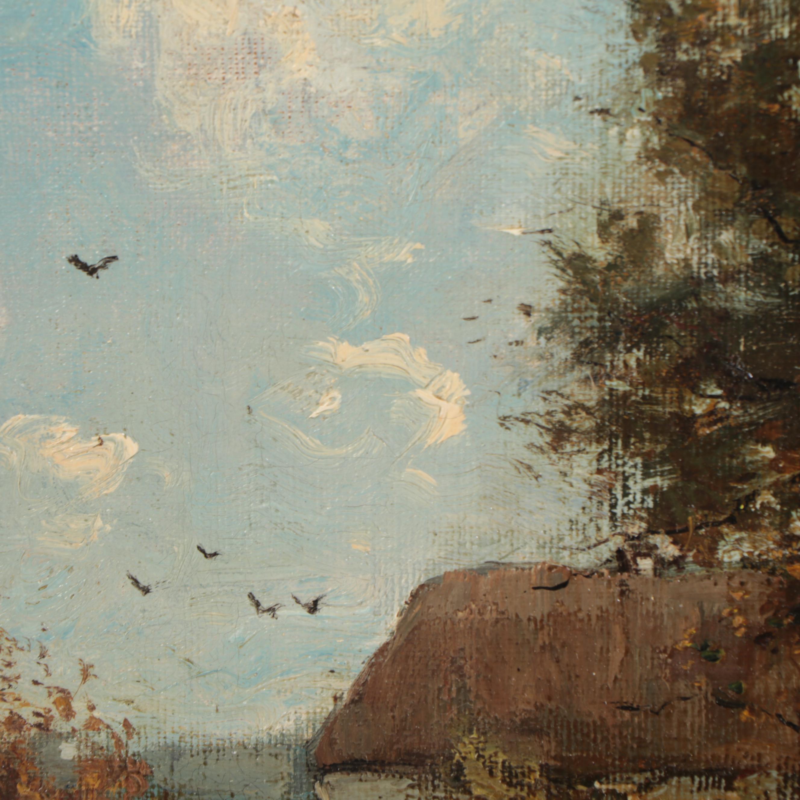 Berend Jan Brouwer Landscape Oil Painting | EBTH