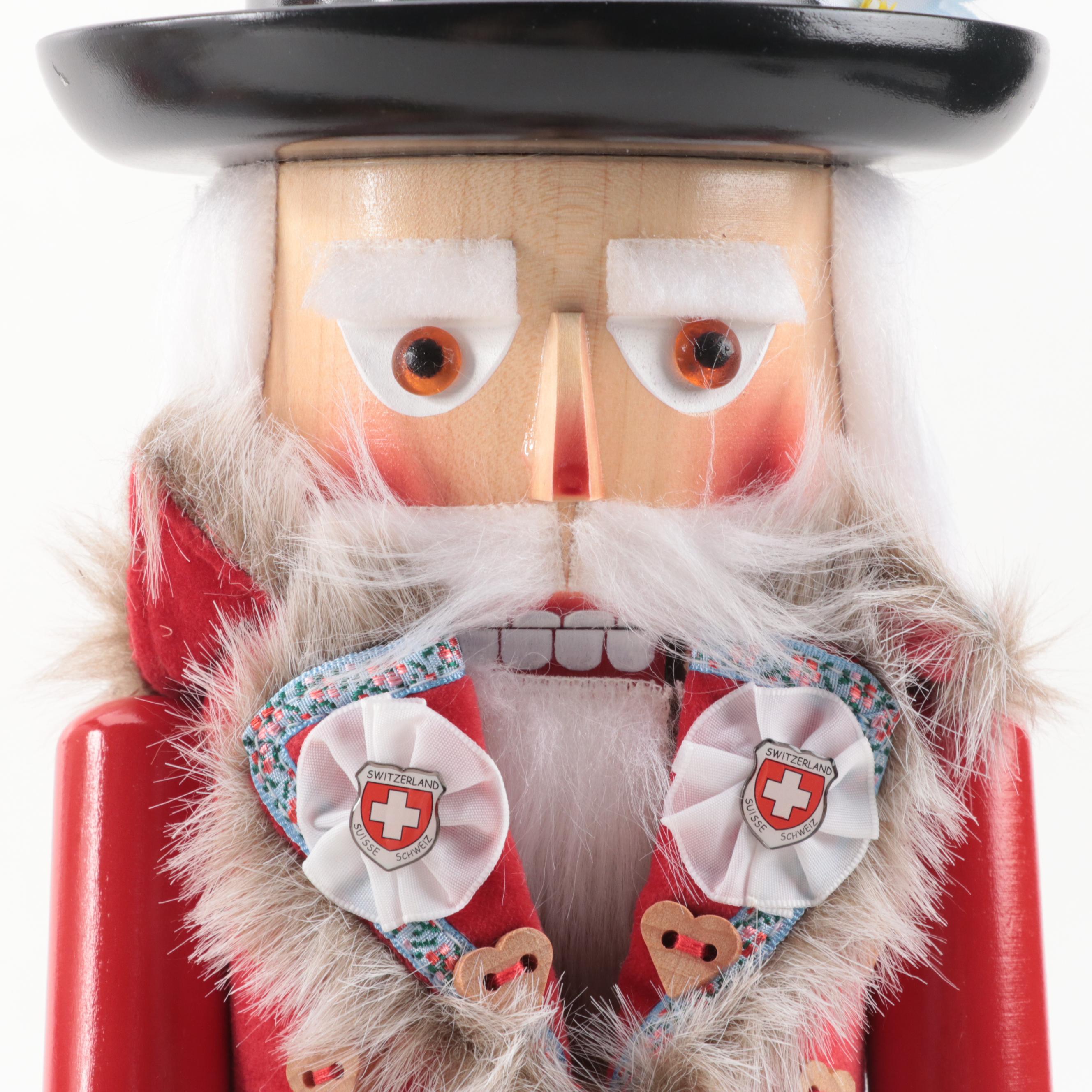 Steinbach "Swiss Santa" and "Nordic Santa" Limited Edition Nutcrackers ...