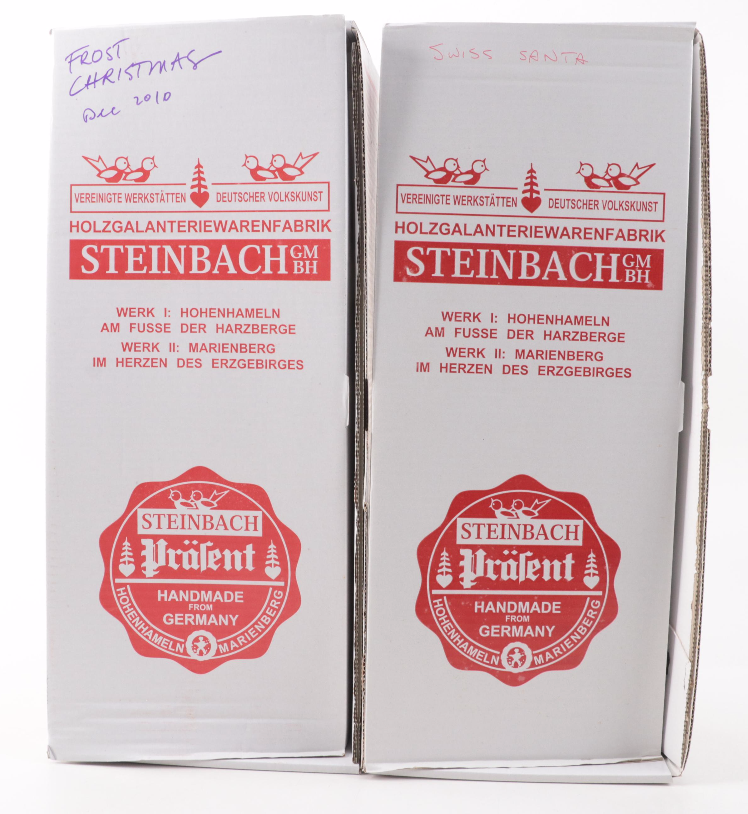 Steinbach "Swiss Santa" and "Nordic Santa" Limited Edition Nutcrackers ...