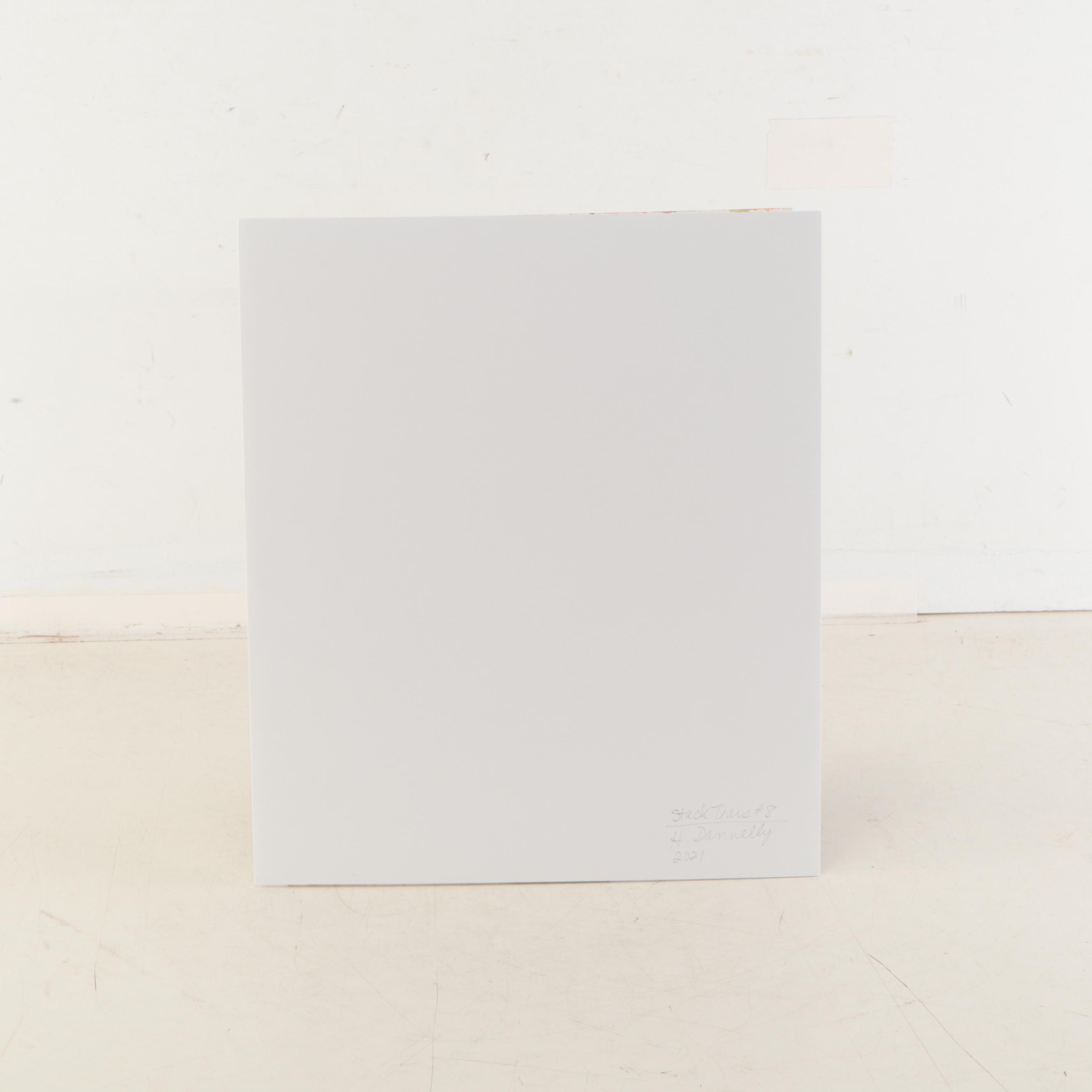 Helen Dannelly Abstract Acrylic Painting "Stack Tears #8," 2021 | EBTH