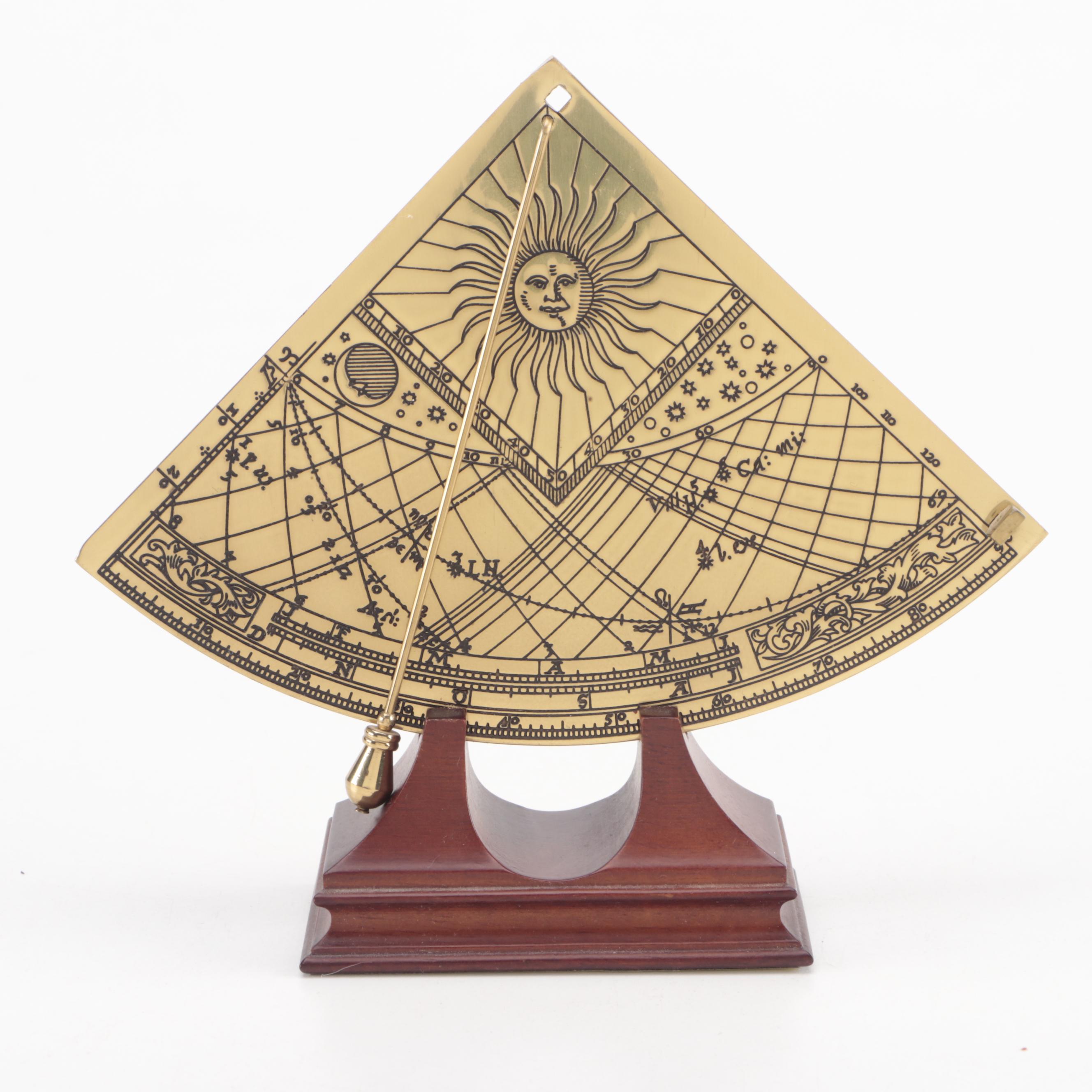 Franklin Mint "Great Instruments of Discovery" Sundial, Ring Dial, and ...