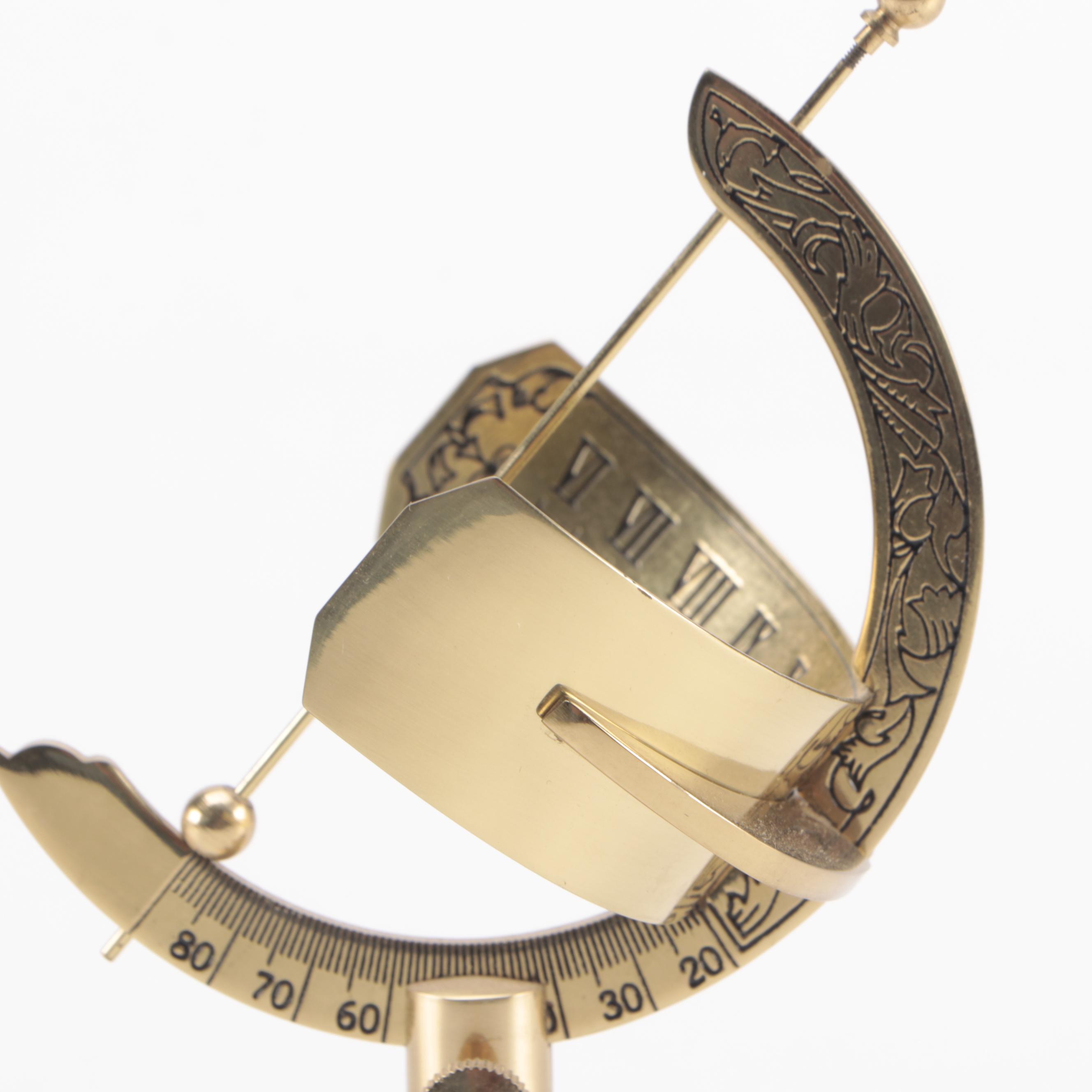 Franklin Mint "Great Instruments of Discovery" Sundial, Ring Dial, and ...