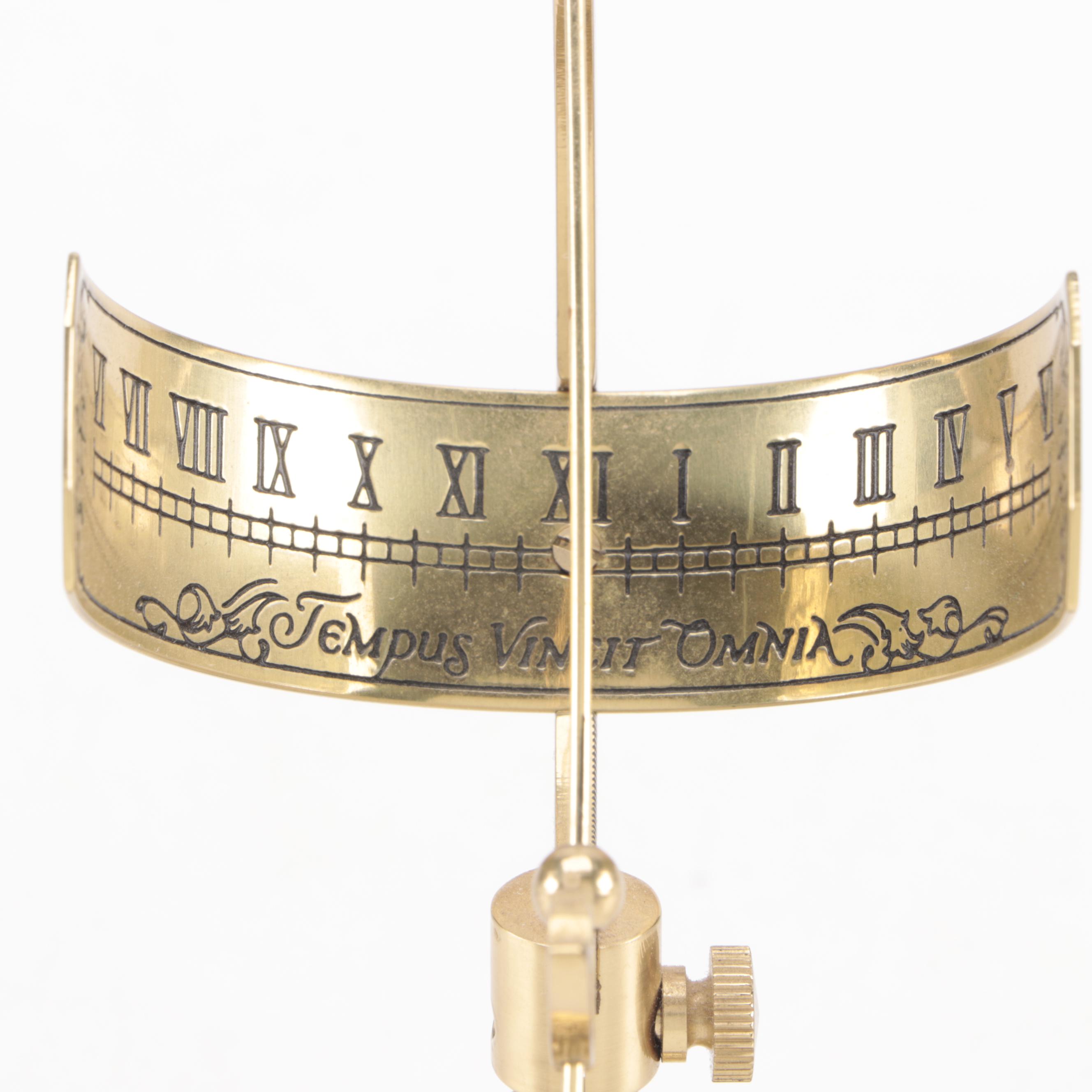 Franklin Mint "Great Instruments of Discovery" Sundial, Ring Dial, and ...