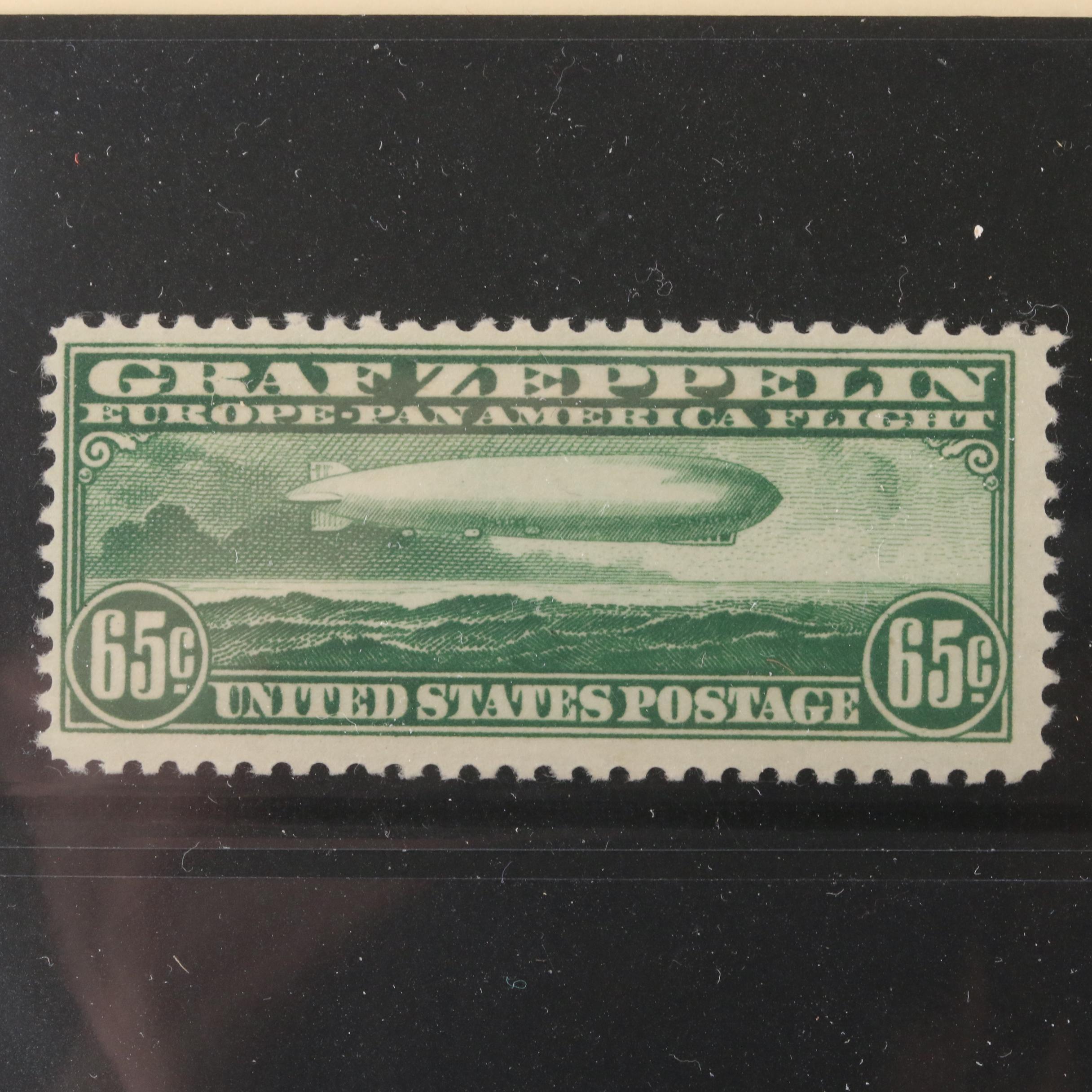 Mint Graf Zeppelin Postage Stamp Set, Scott #C13 to #C15 | EBTH