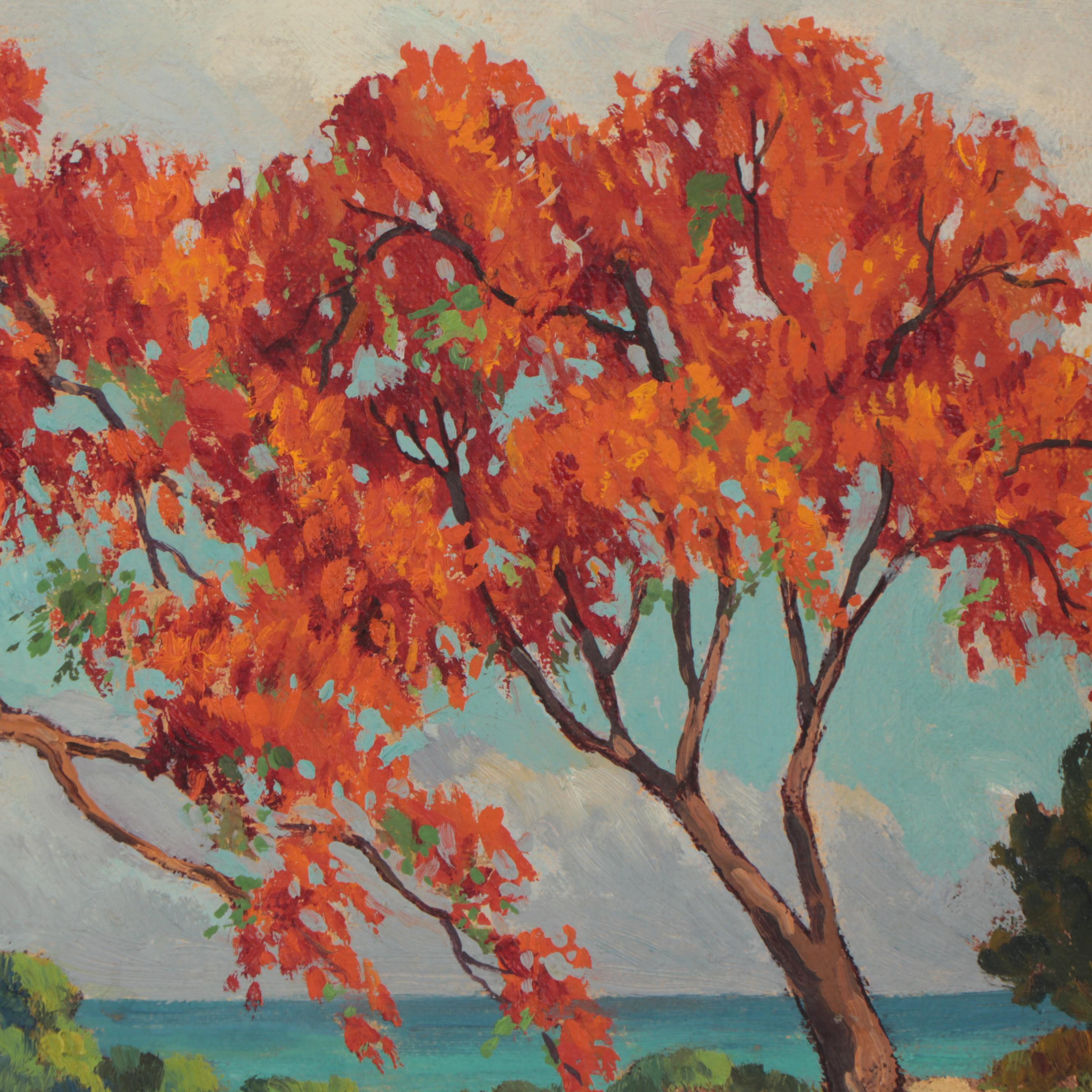 Robert James MacLeod Coastal Landscape Oil Painting | EBTH