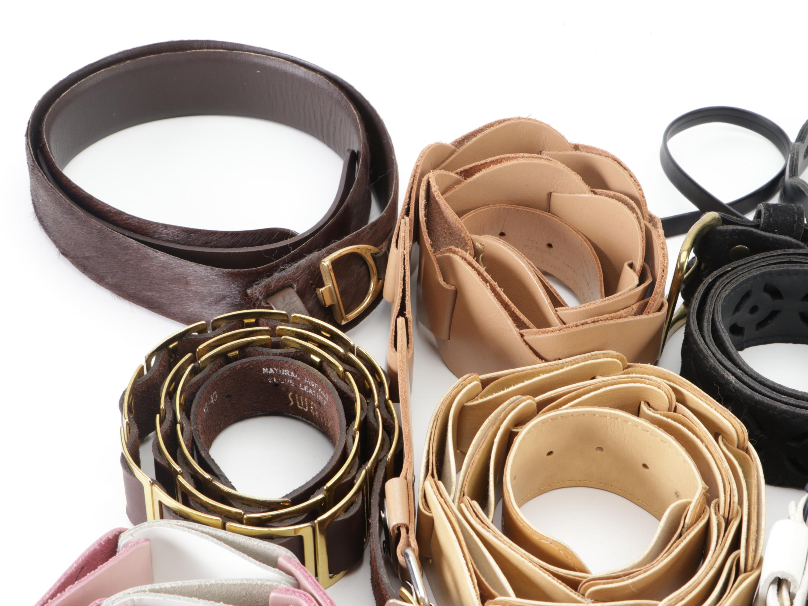 Royal Coachman Pony Hair Belt, Harness House Belt, Swank Leather and ...