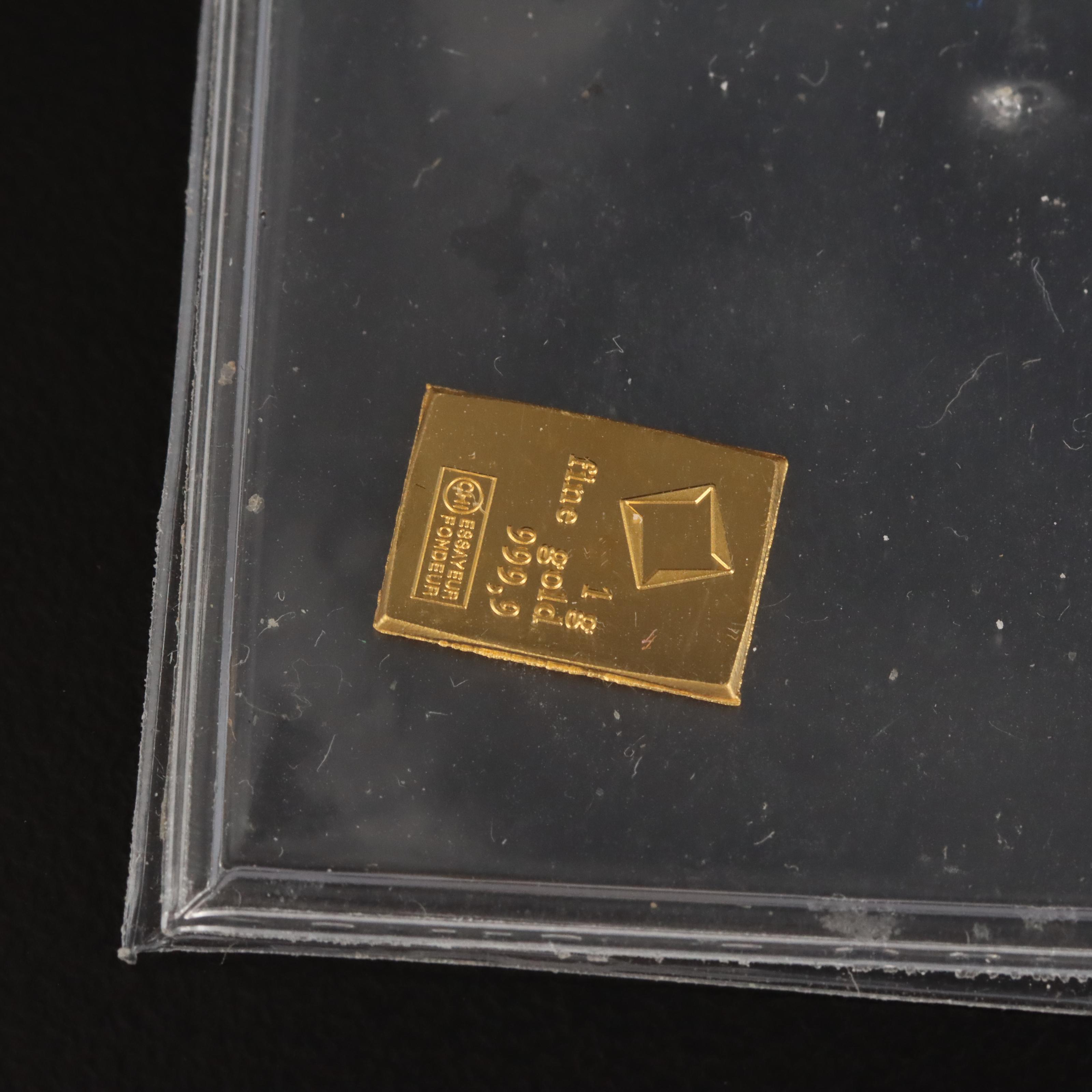 Gold 1 Gram and 2.5 Gram Gold Bars | EBTH