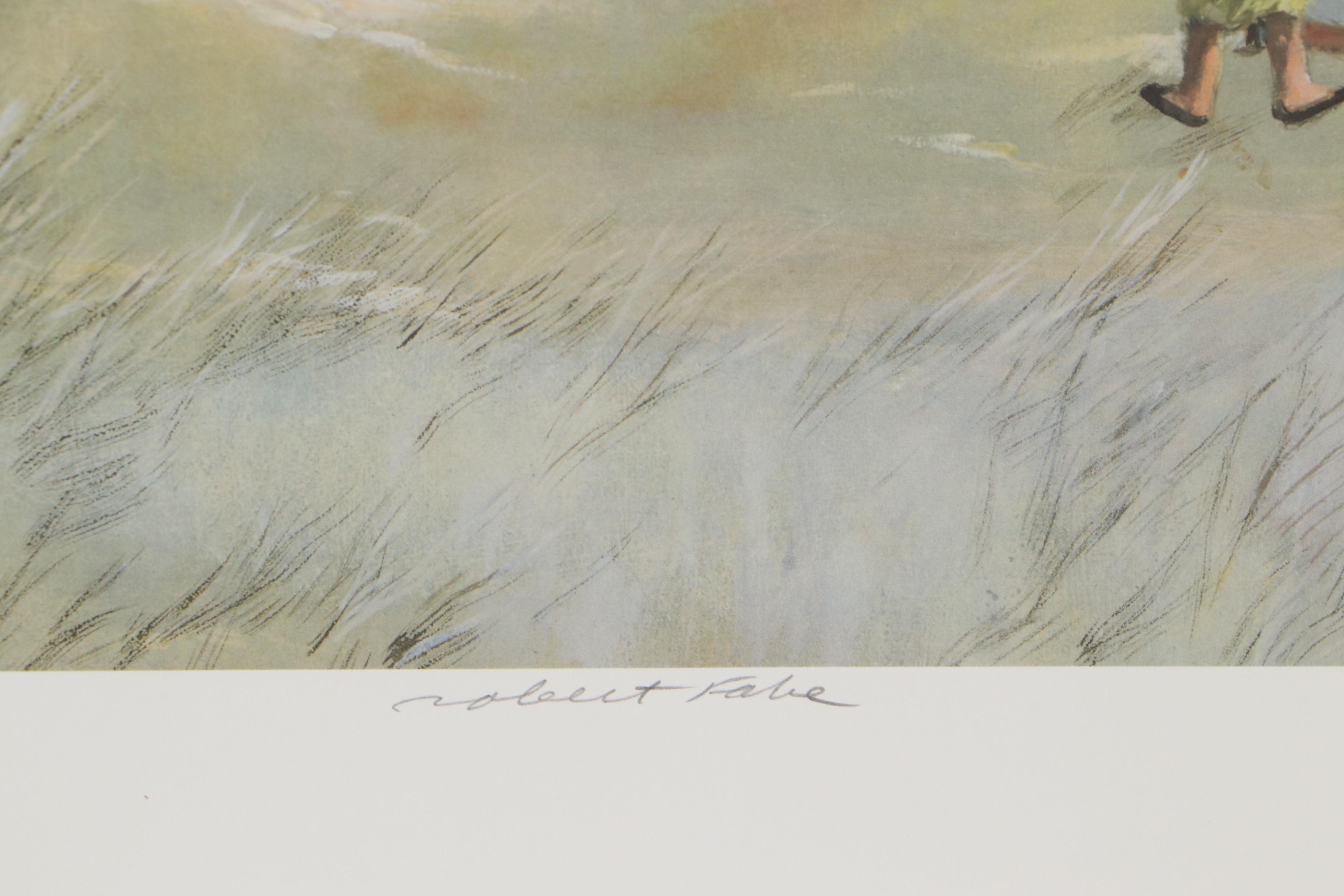 Robert Fabe Offset Lithographs Including "Summers End" | EBTH