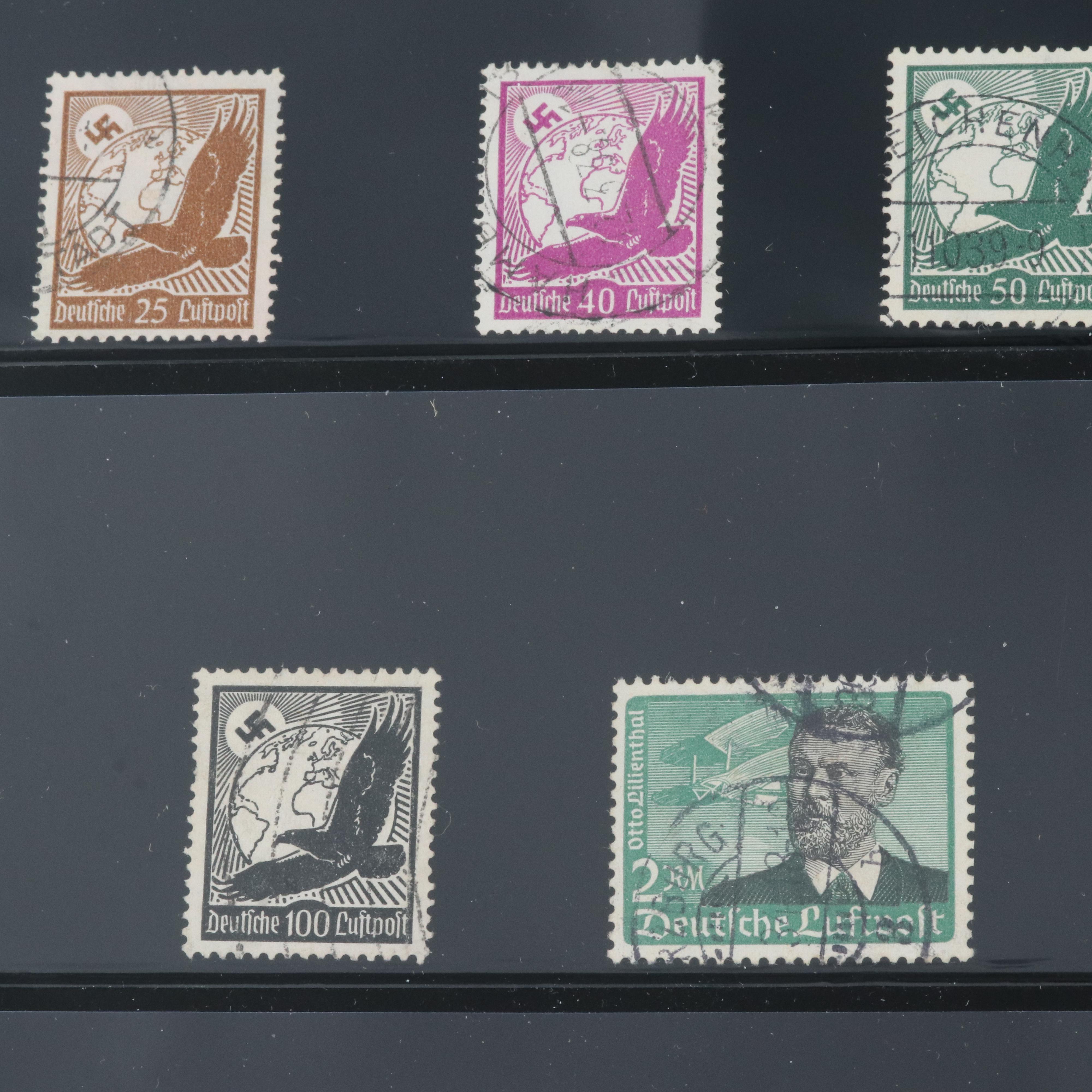 German Zeppelin Related Stamp Issues | EBTH