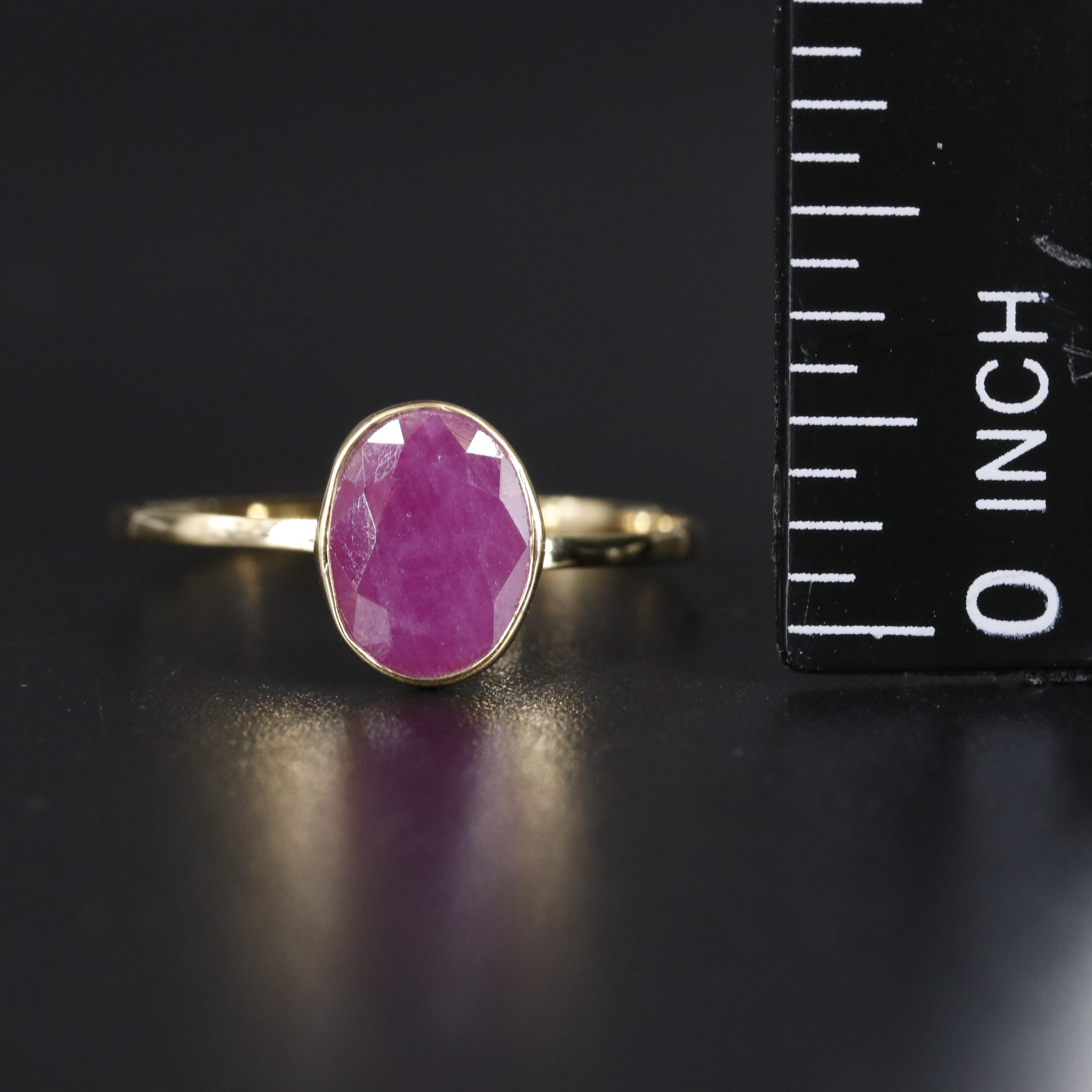 14K Ruby Ring | EBTH