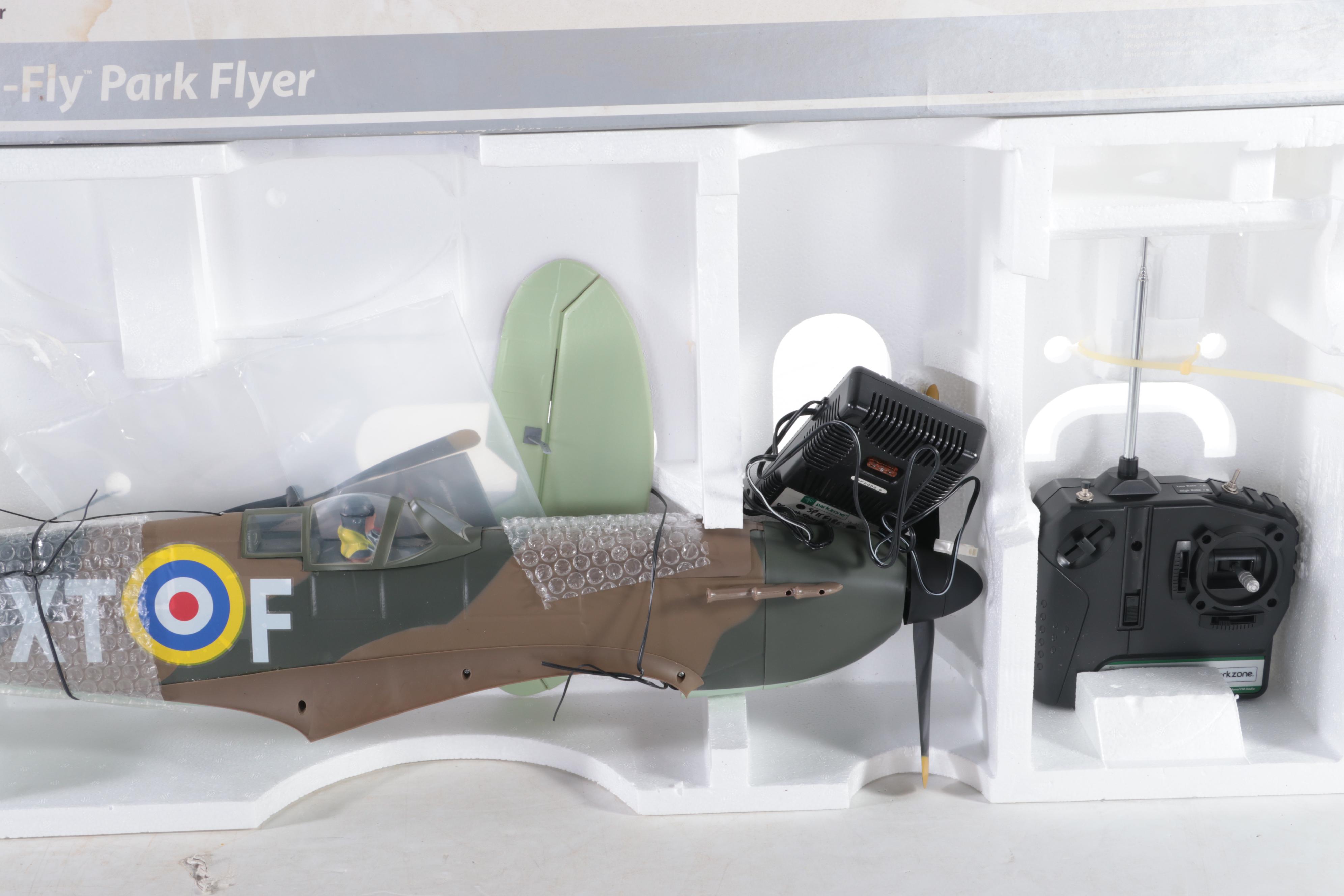Parkzone Supermarine Spitfire Mk IIB Remote-Control Model WWII Airplane ...
