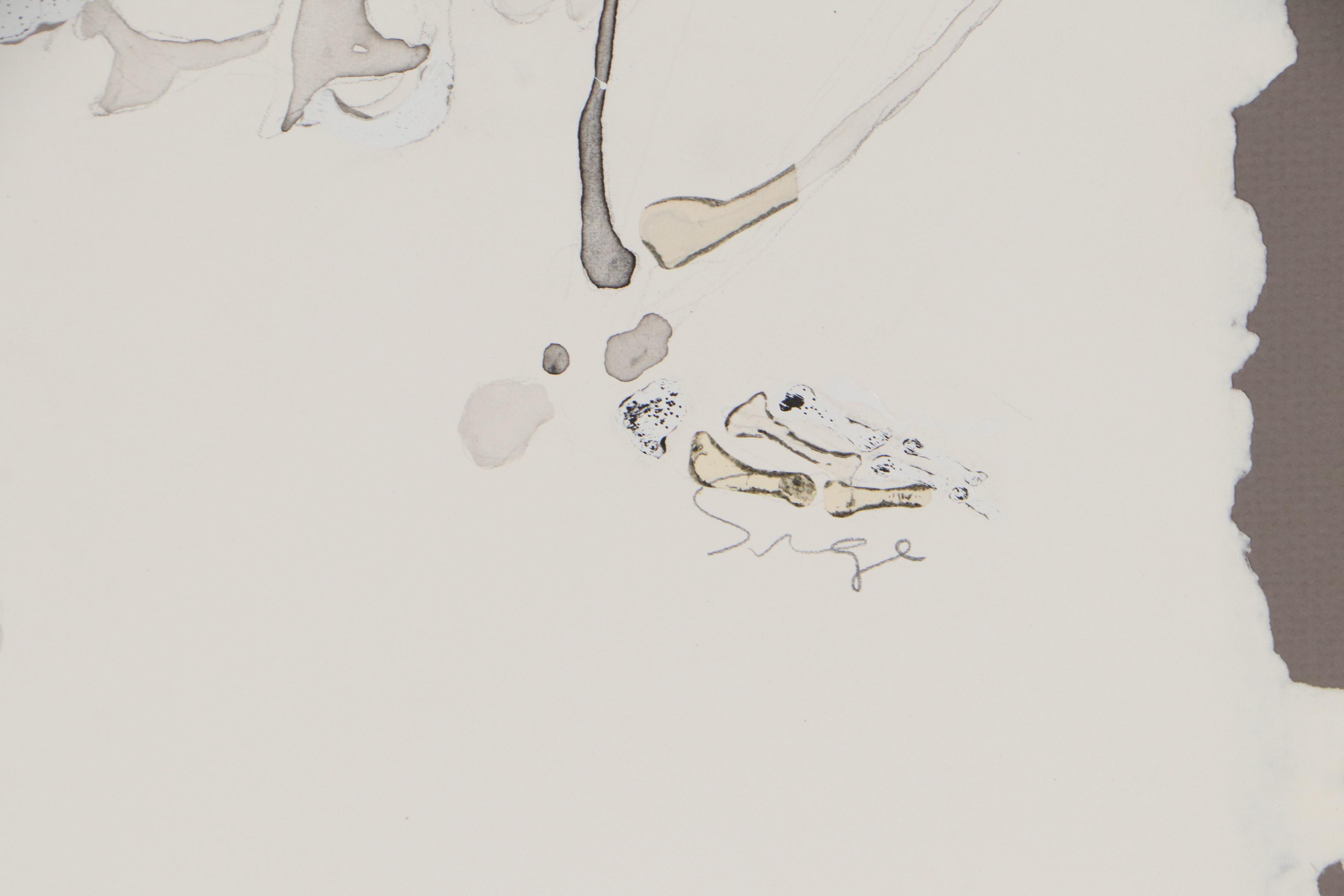 Walter Sorge Mixed Media Paintings of Skeletons | EBTH