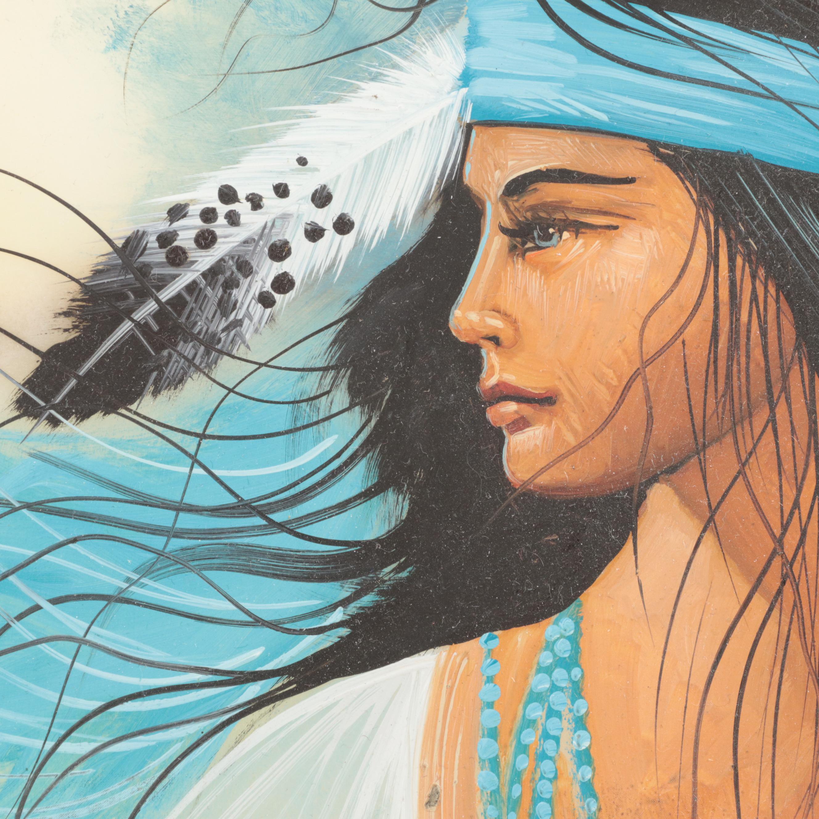 Portrait Oil Paintings of Native Americans | EBTH
