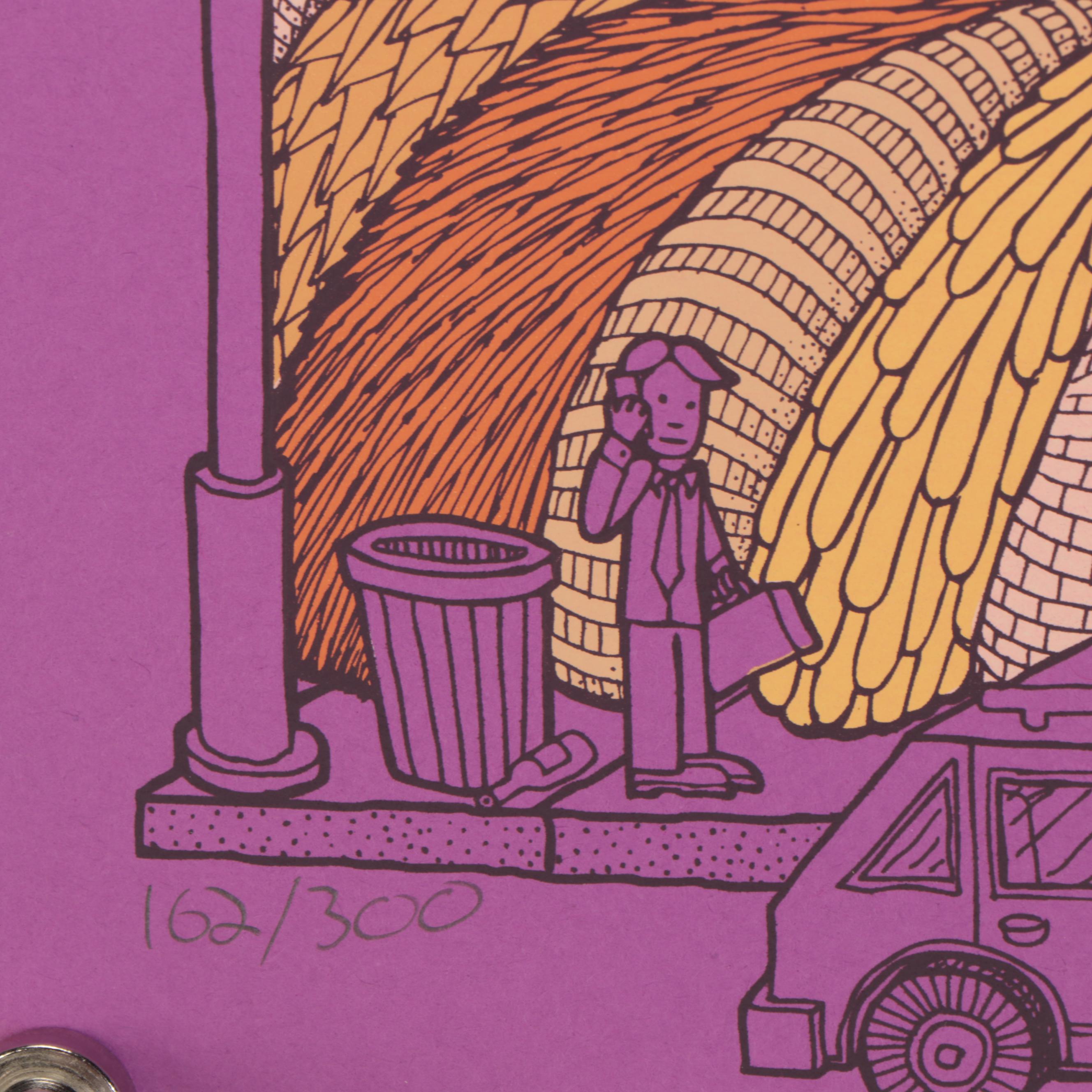 Chuck "U" Ungemach Serigraph from "Gristle & Beef" Series | EBTH