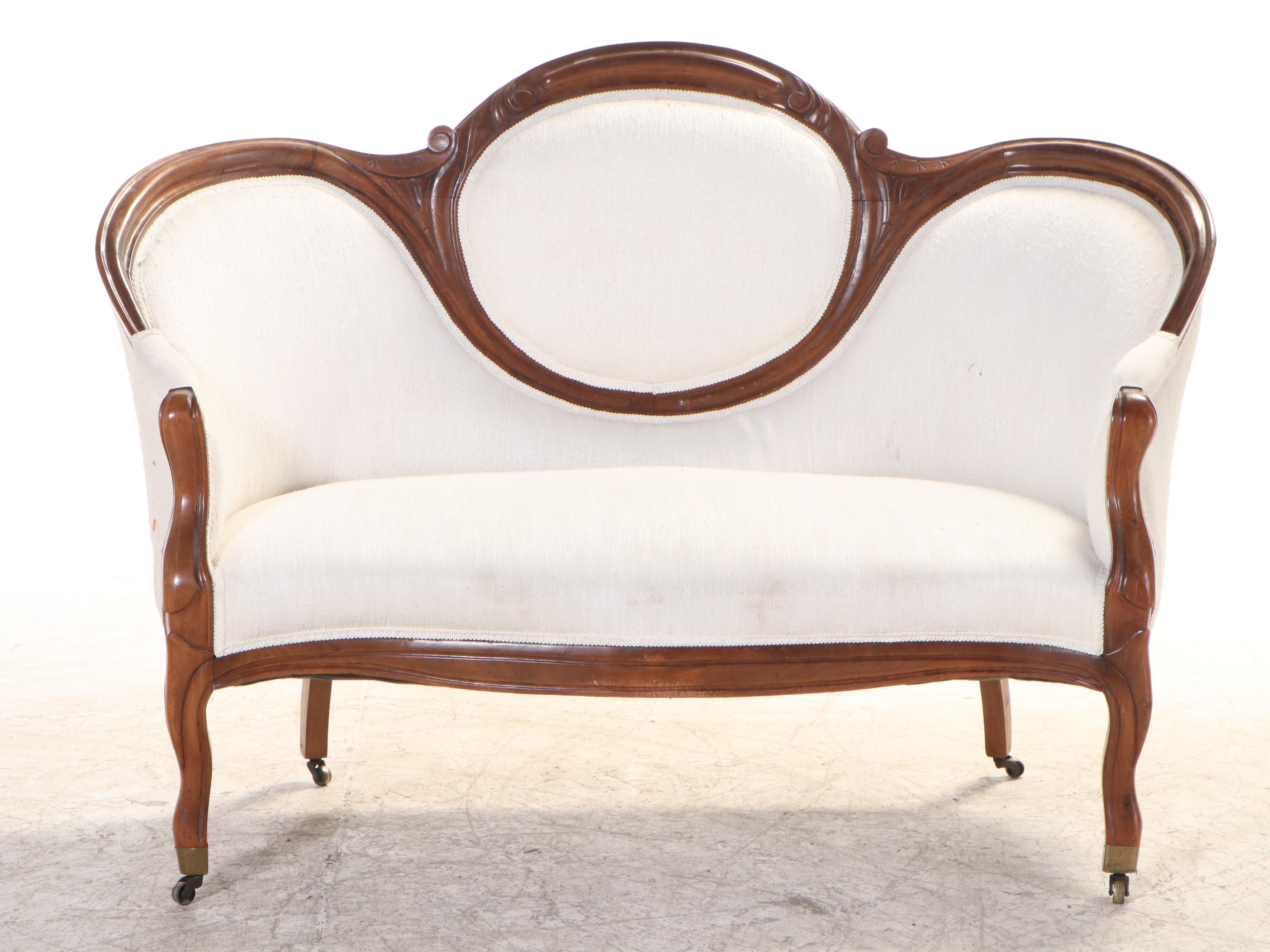 Five-Piece American Rococo Revival Parlor Suite, circa 1870 | EBTH