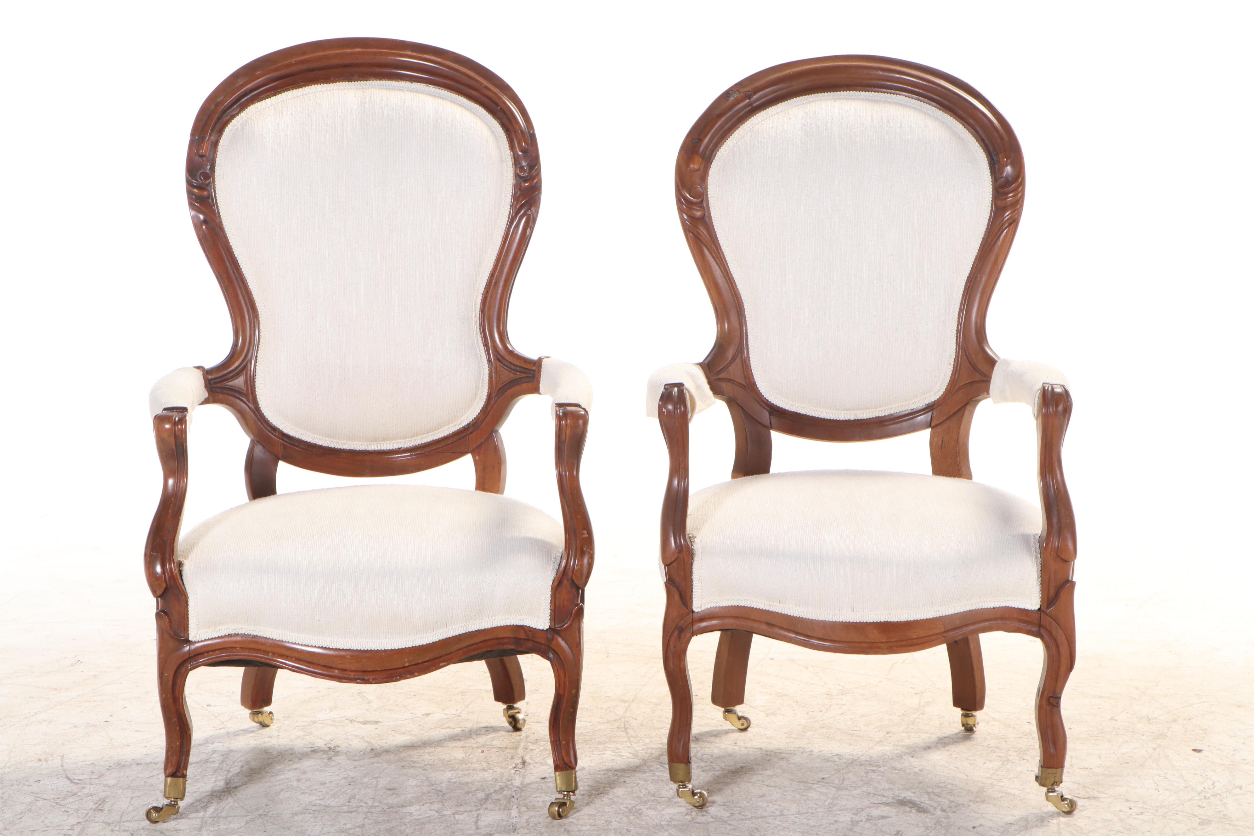 Five-Piece American Rococo Revival Parlor Suite, circa 1870 | EBTH