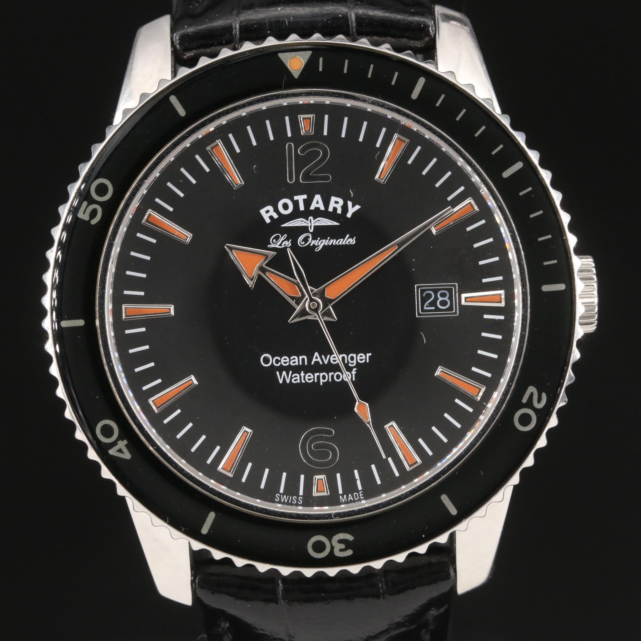 Rotaty Ocean Avenger Stainless Steel Wristwatch | EBTH