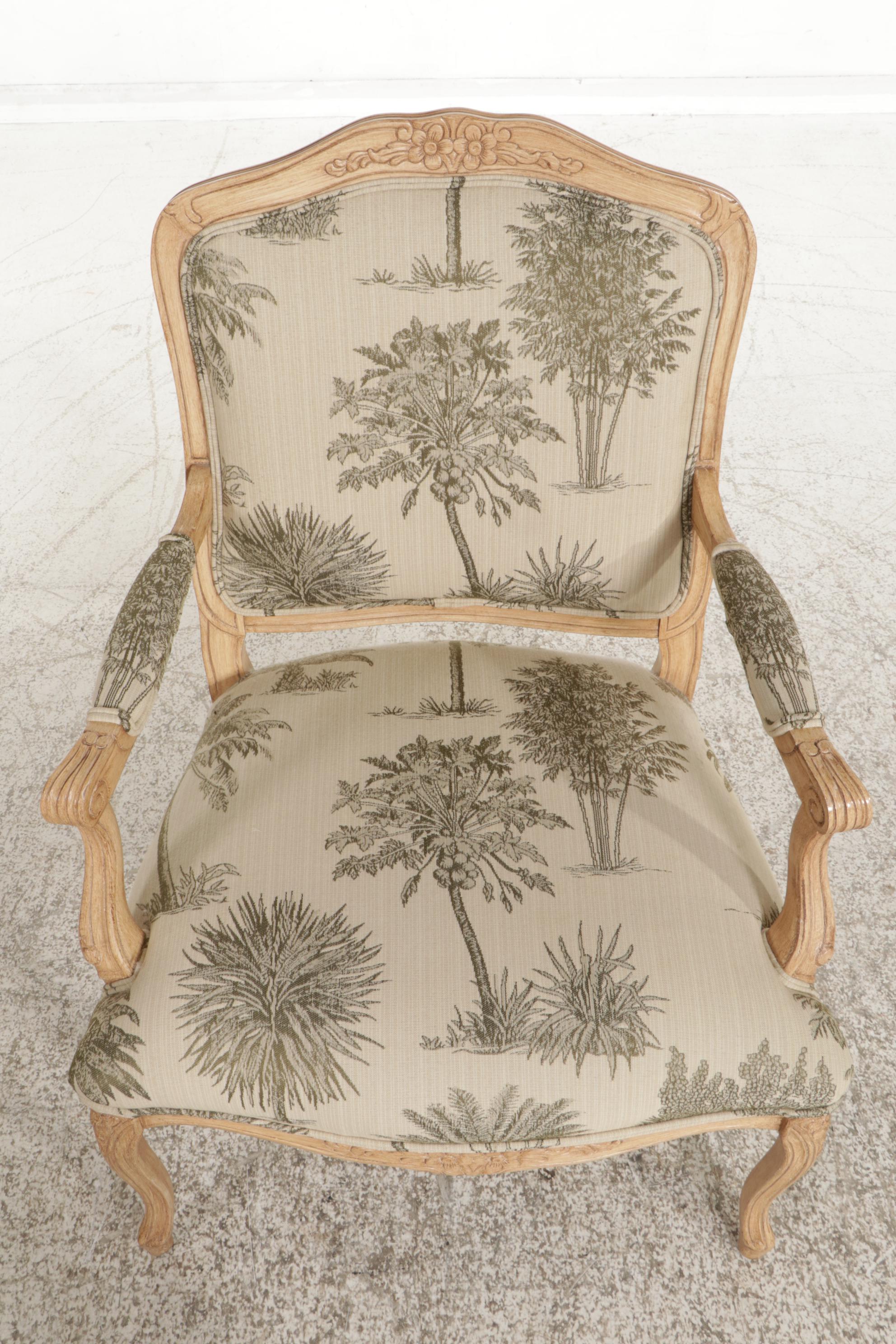 Ballard Designs French Provincial Armchair, 21st Century | EBTH