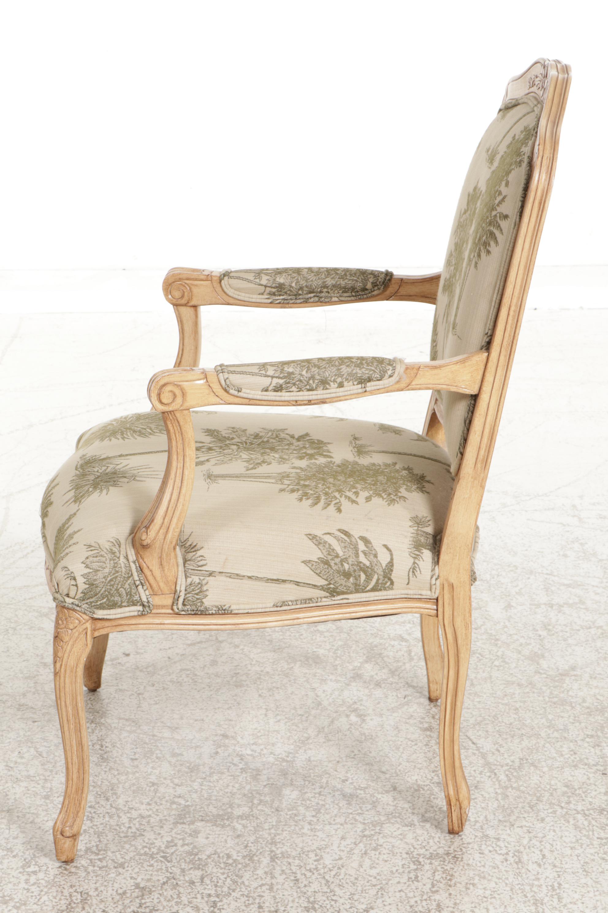 Ballard Designs French Provincial Armchair, 21st Century | EBTH