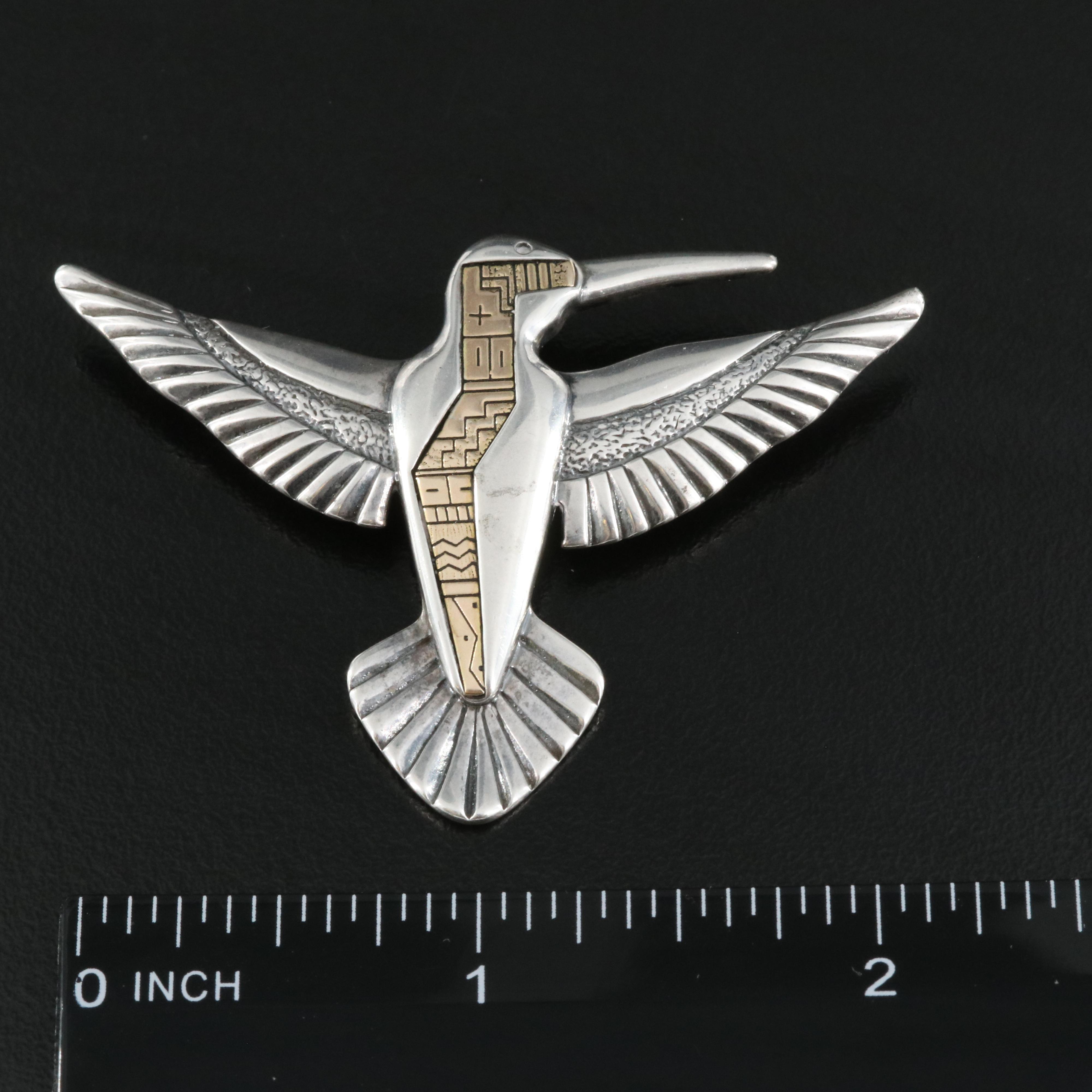 Native American Roderick & Marilyn Tenorio for Relios Sterling Pendant ...