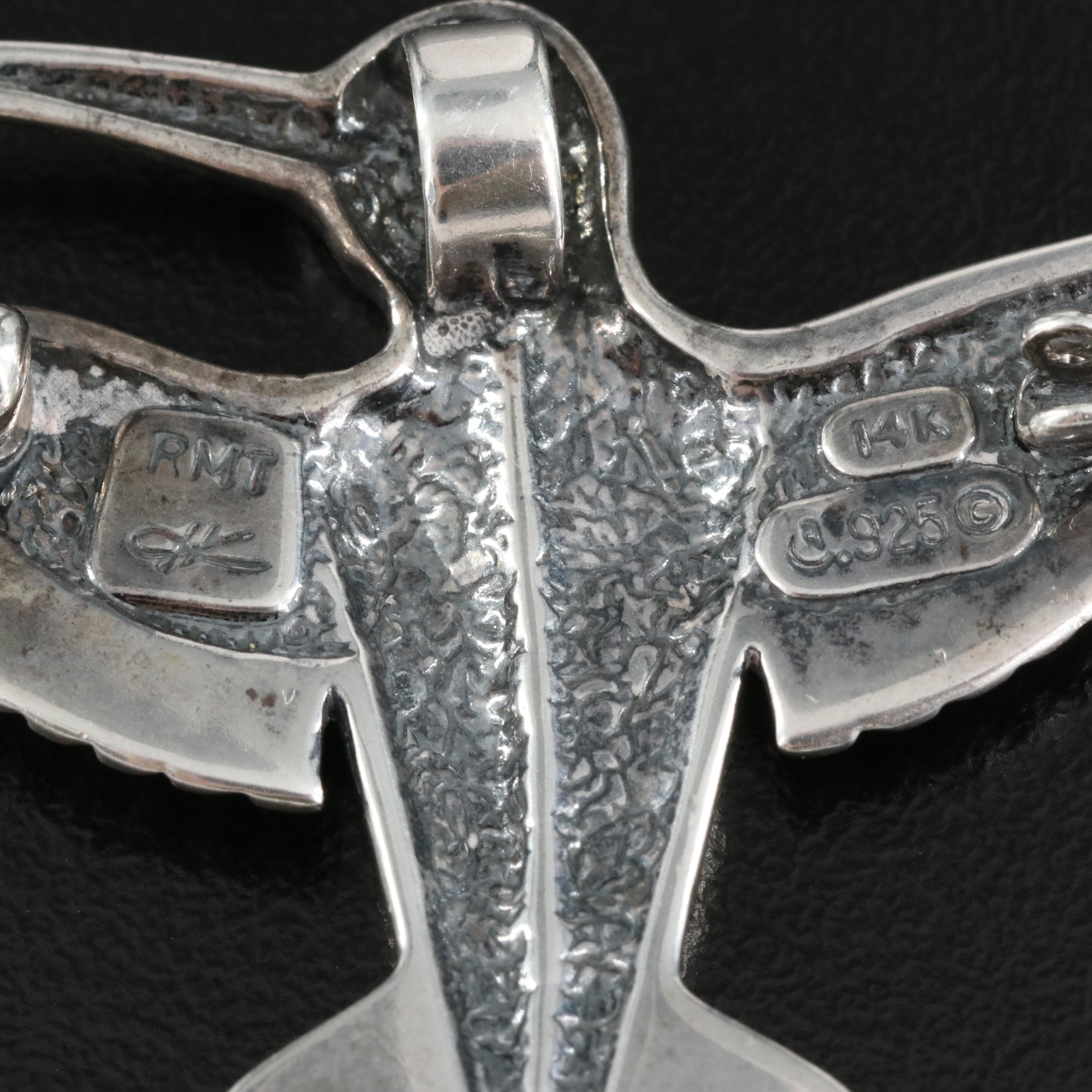 Native American Roderick & Marilyn Tenorio for Relios Sterling Pendant ...