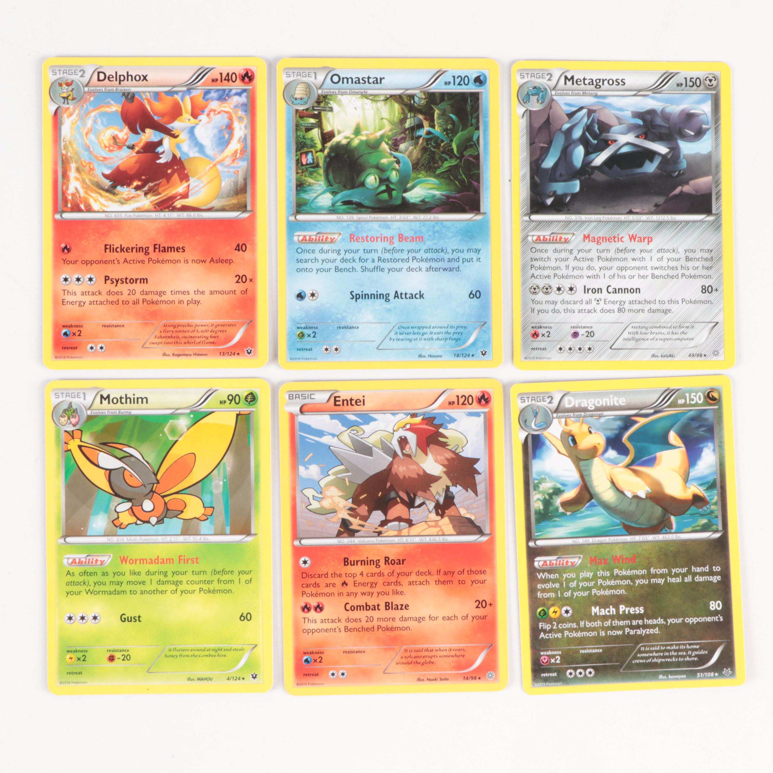 Pokemon Trading Cards Including Rares, More, 2010s–2020s | EBTH