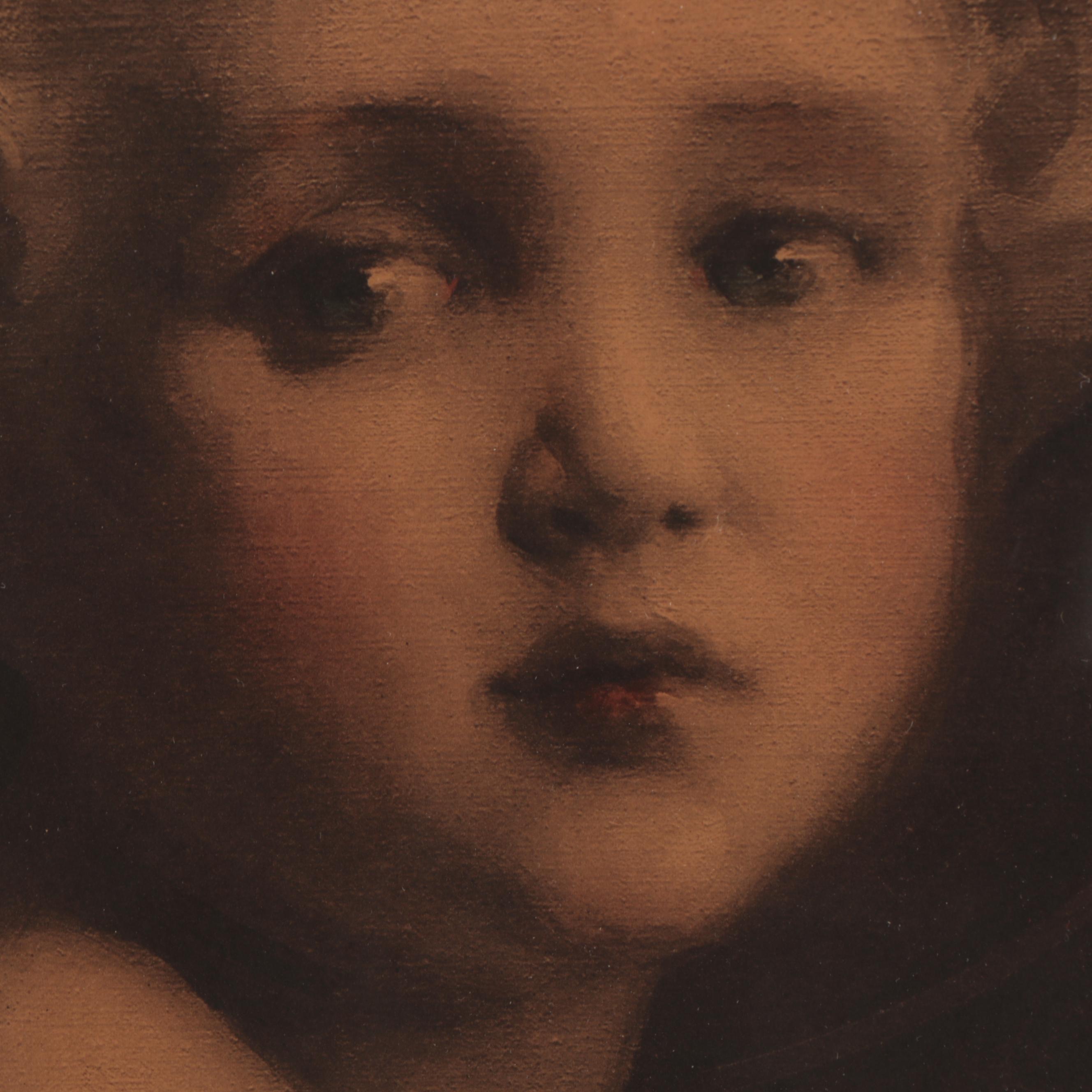 Hand-Colored Photogravure After Charles Bosseron Chambers of Young ...