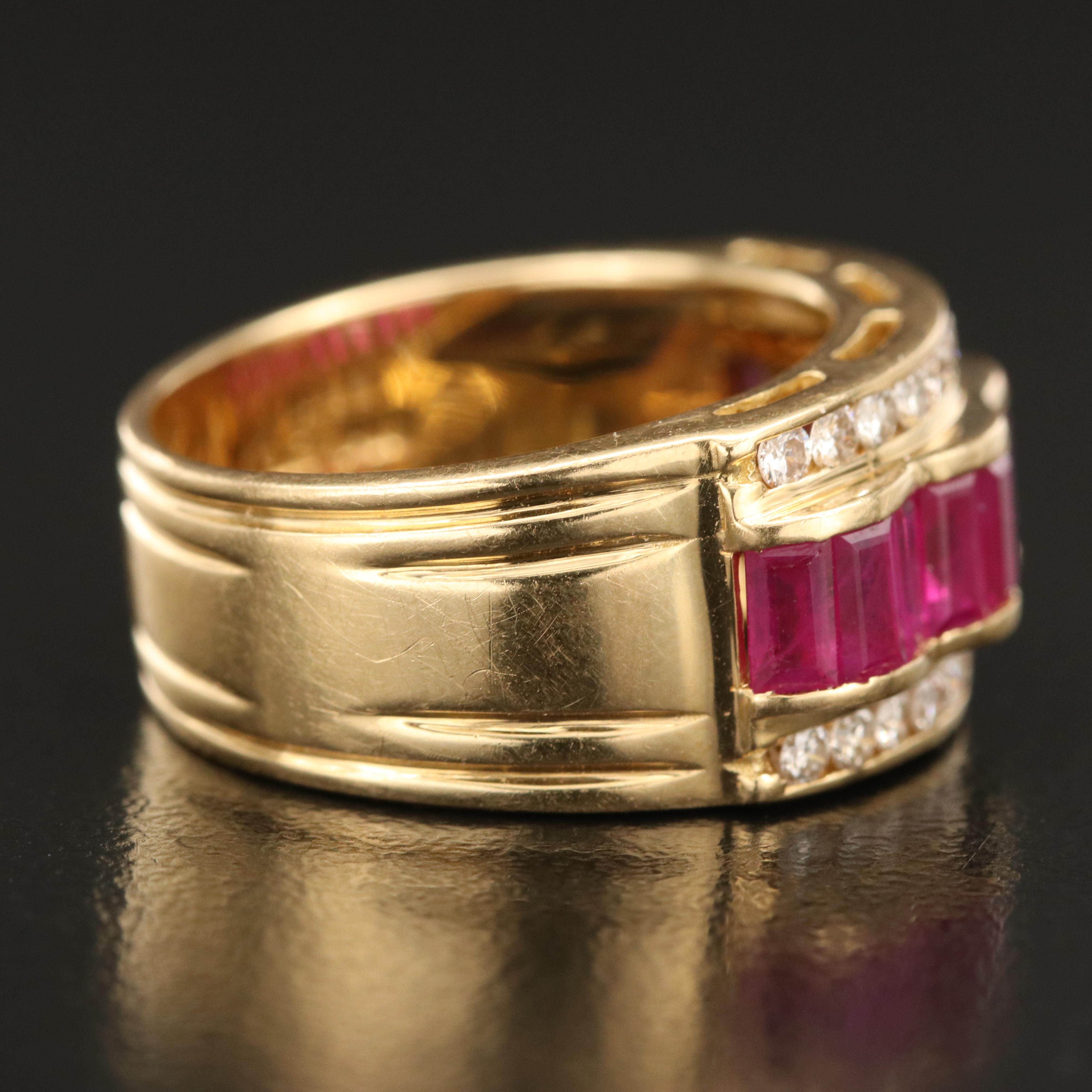 Le Vian 18K Ruby and Diamond Ring | EBTH