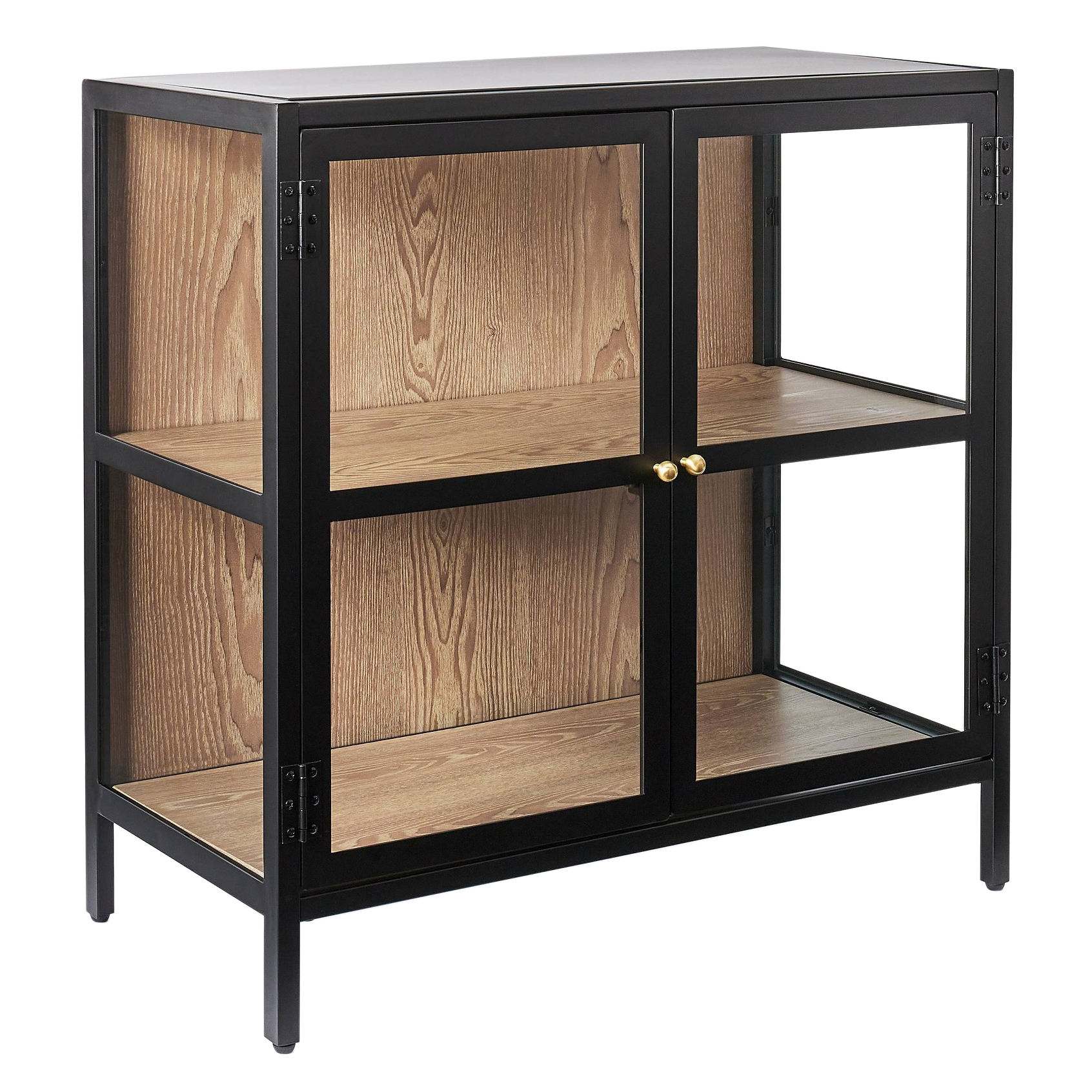 Threshold with Studio McGee Crystal Cove Glass Cabinet | EBTH