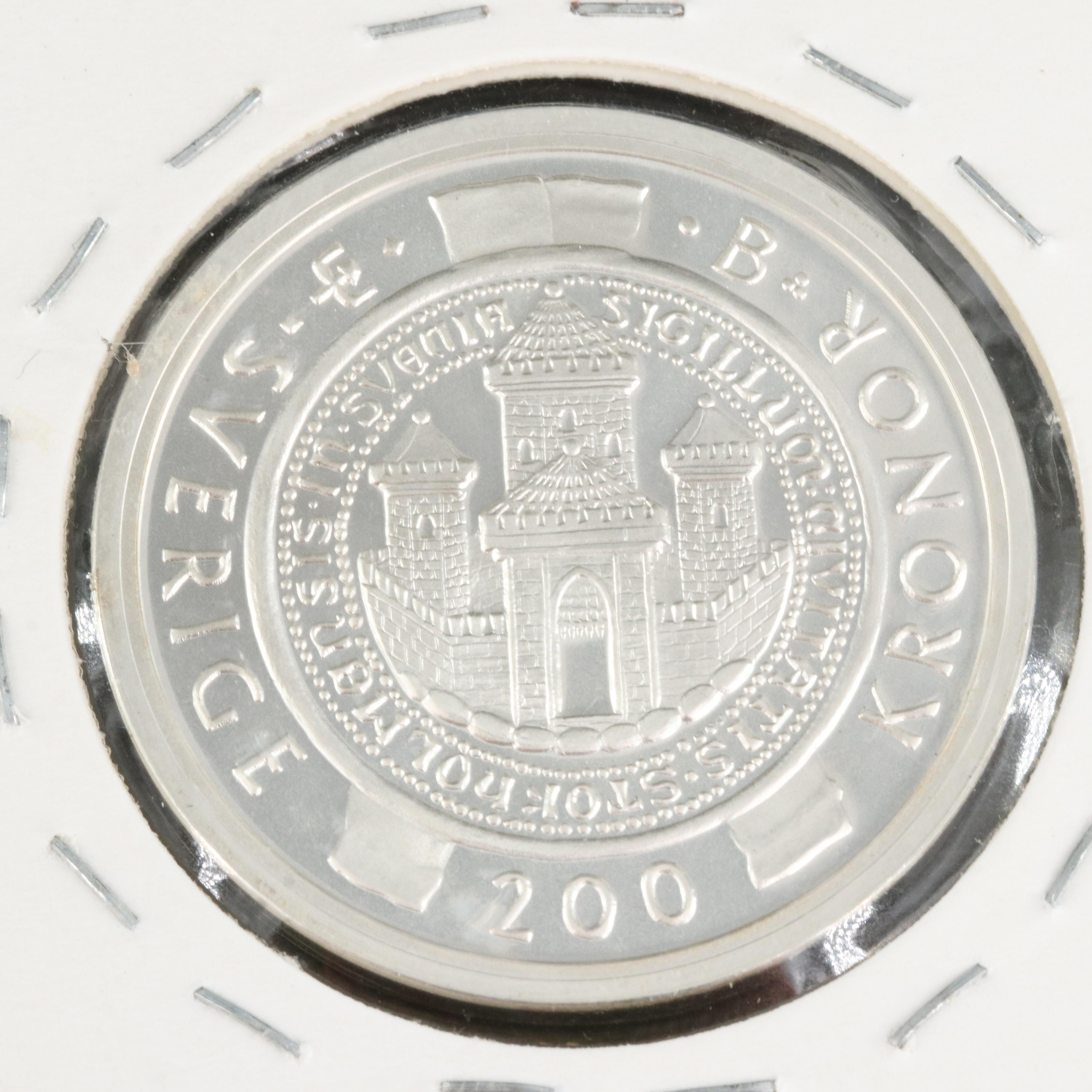 Group of Four Swedish Silver Coins | EBTH