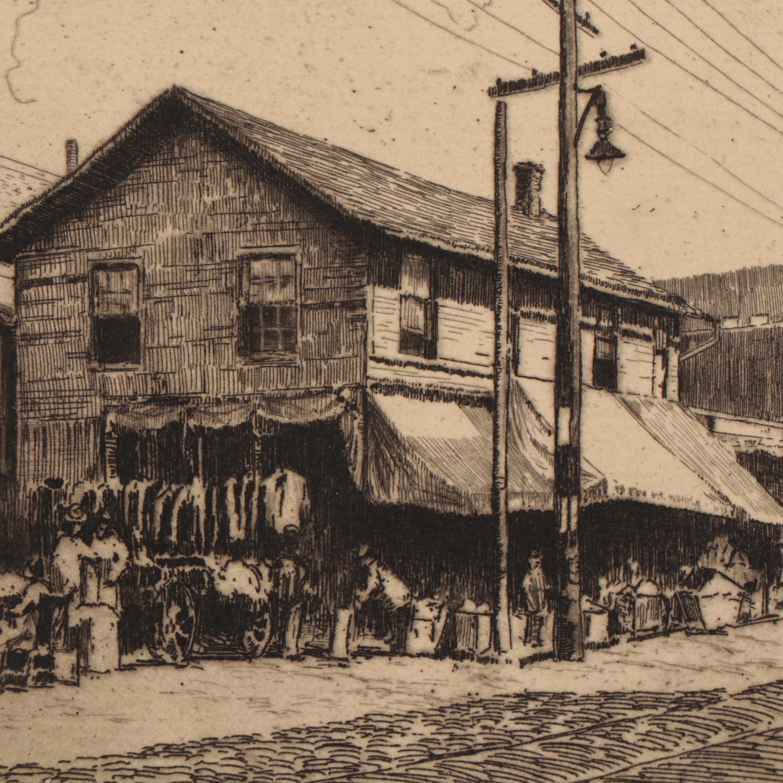 Lee Sturges Landscape Etchings, Early 20th Century | EBTH