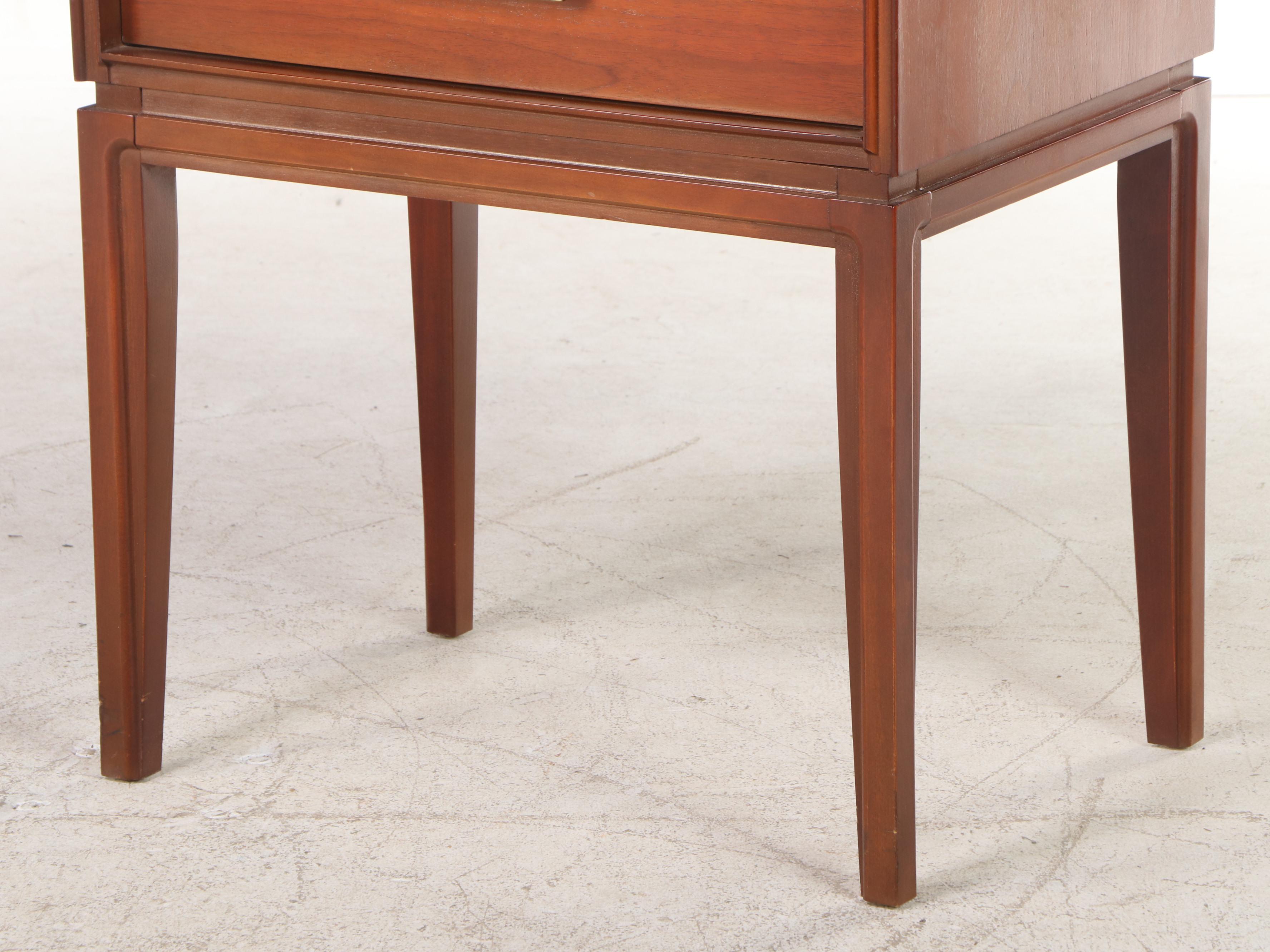 Pair of Basic-Witz Mid Century Modern Walnut End Tables | EBTH