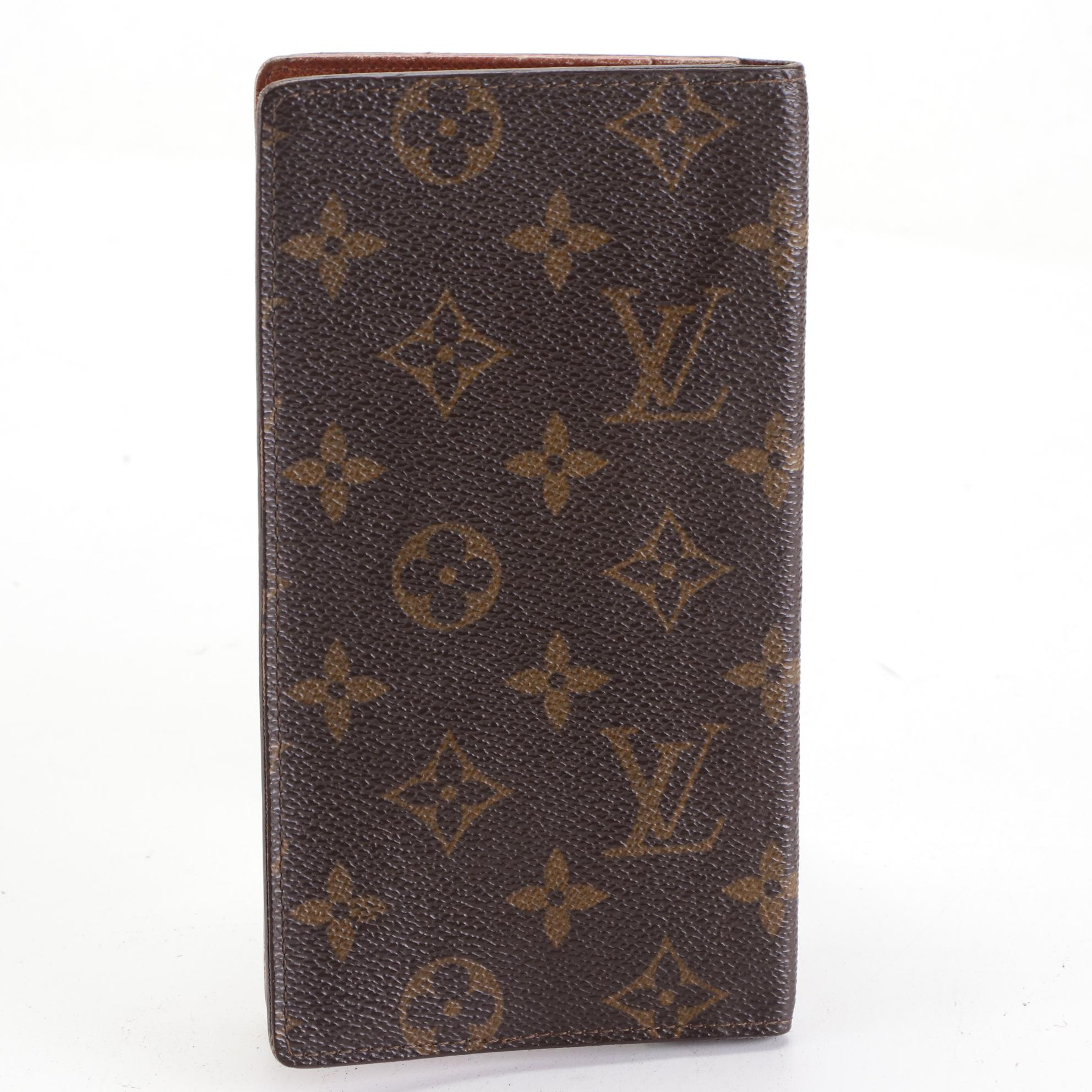 Louis Vuitton Vertical Long Wallet in Monogram Canvas | EBTH