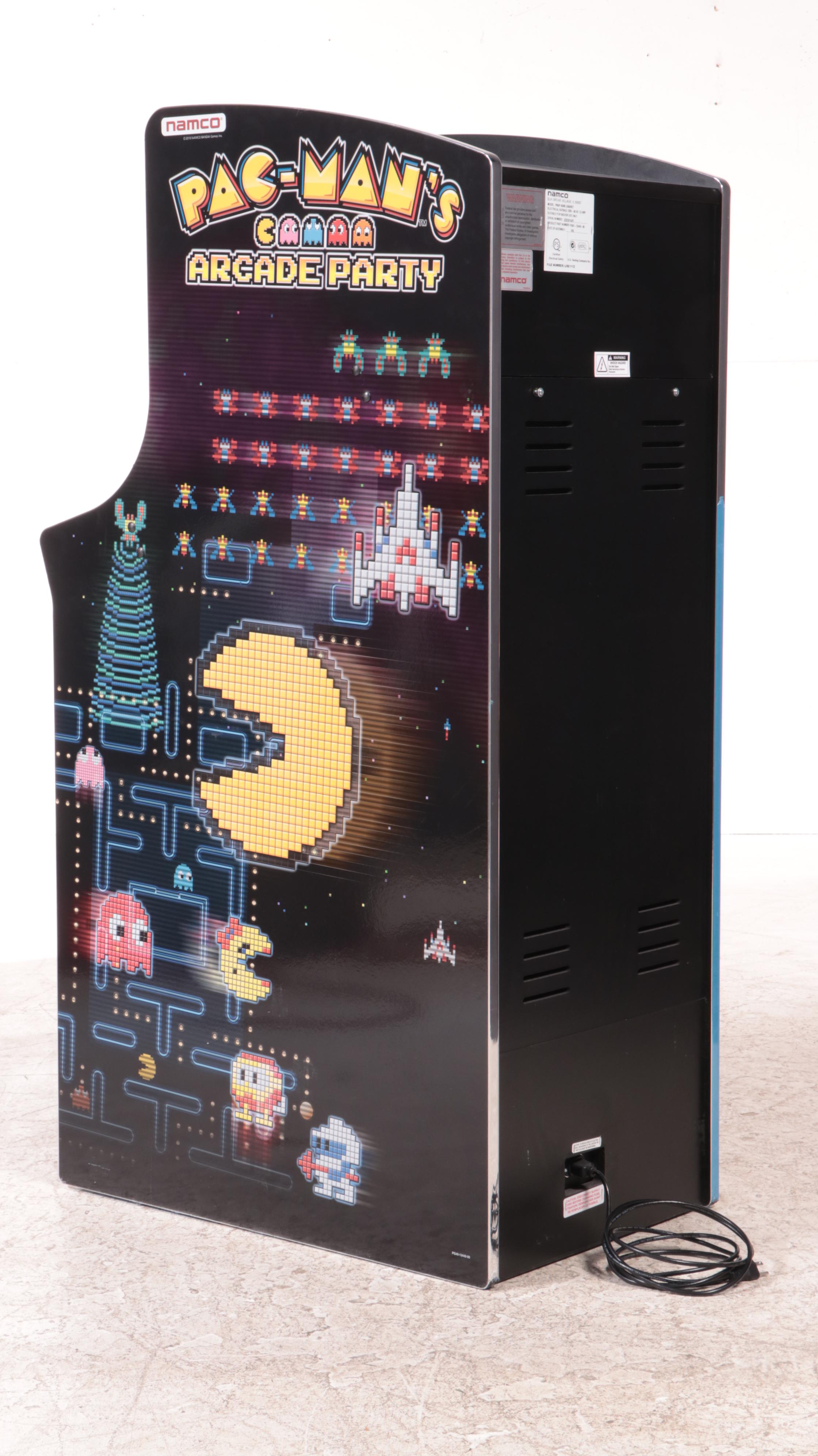 Namco Pac-Man's Arcade Party Video Arcade Game | EBTH