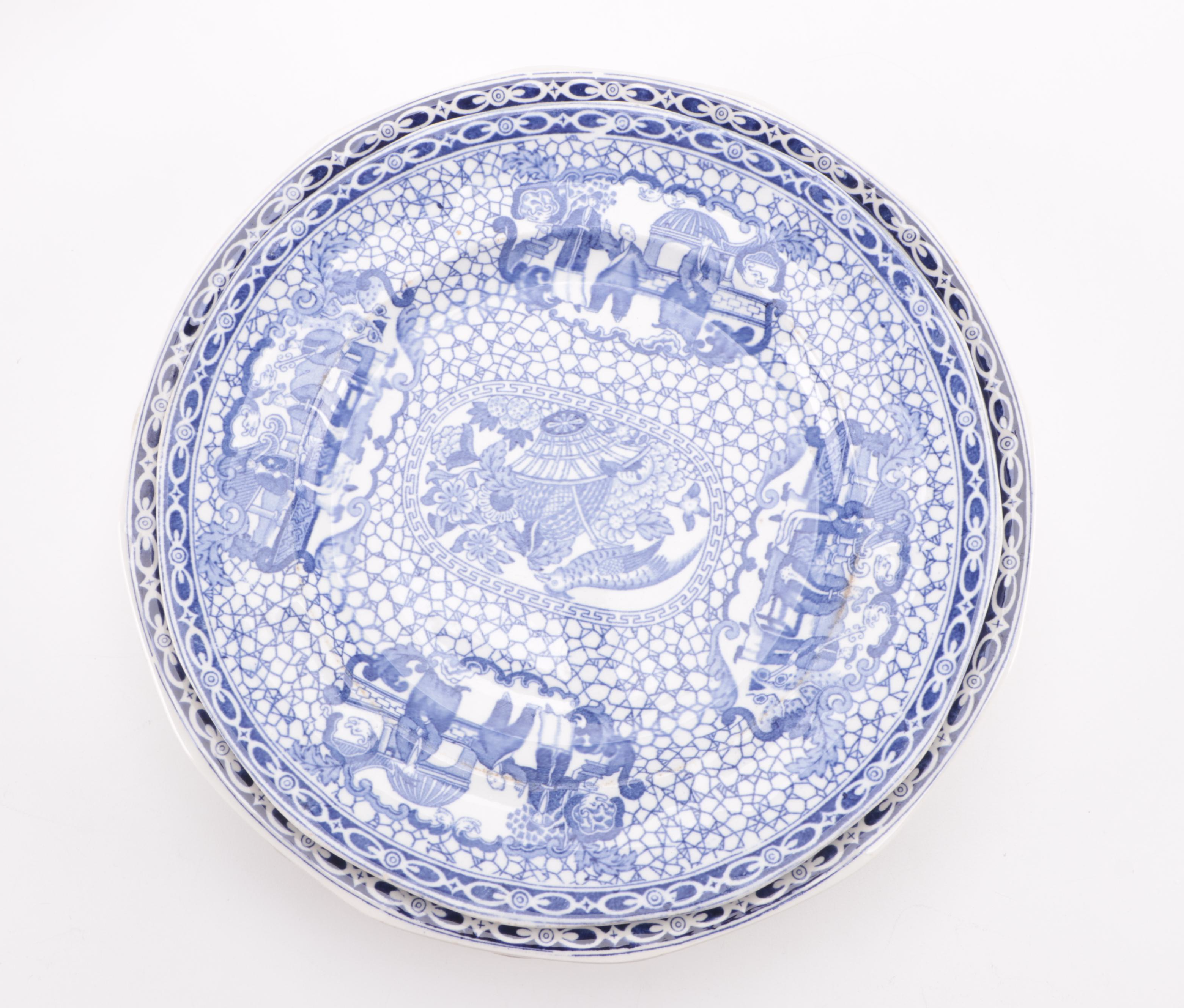 William Adams "Chinese Bird" Ironstone Dinnerware, 20th Century | EBTH