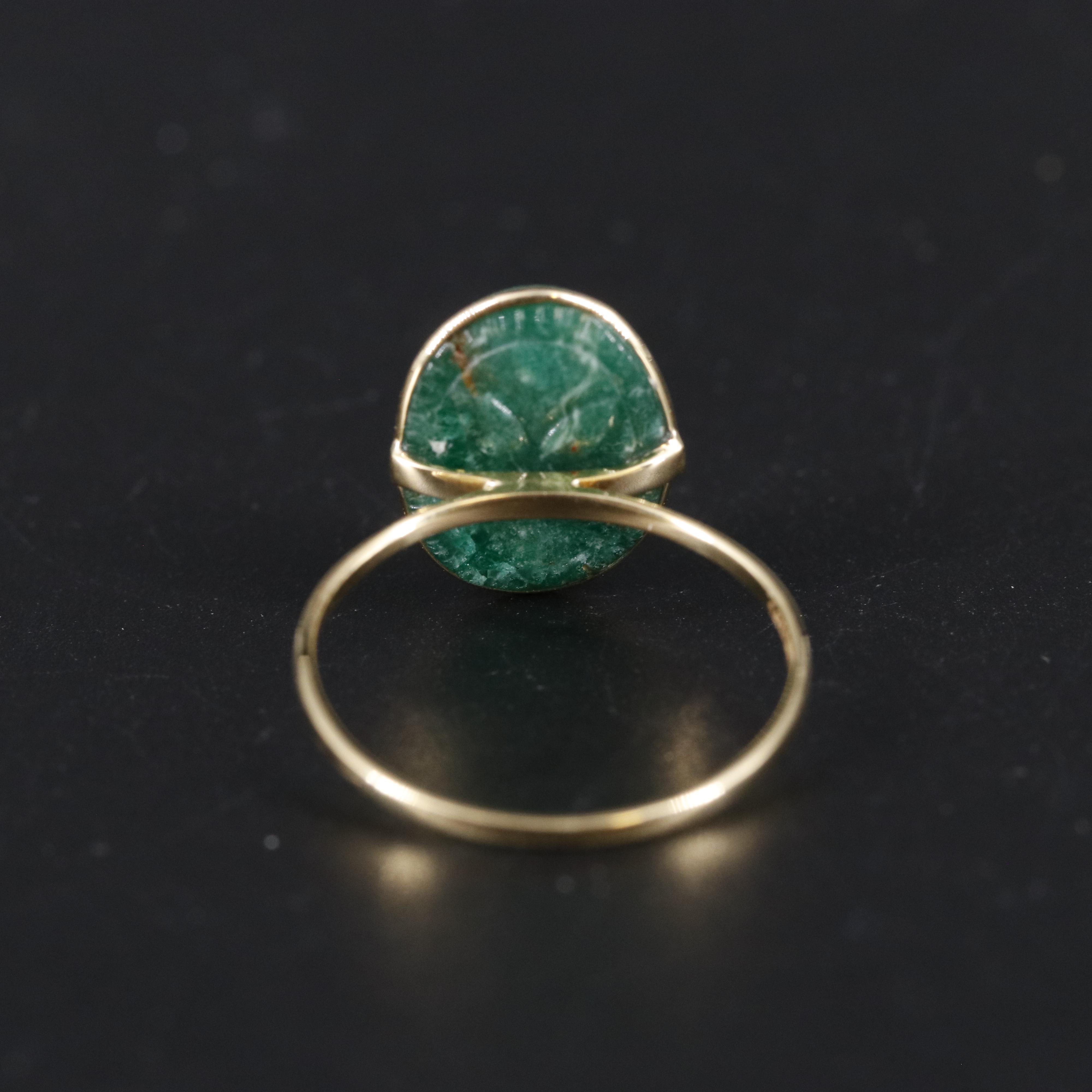 14K Emerald Ring | EBTH