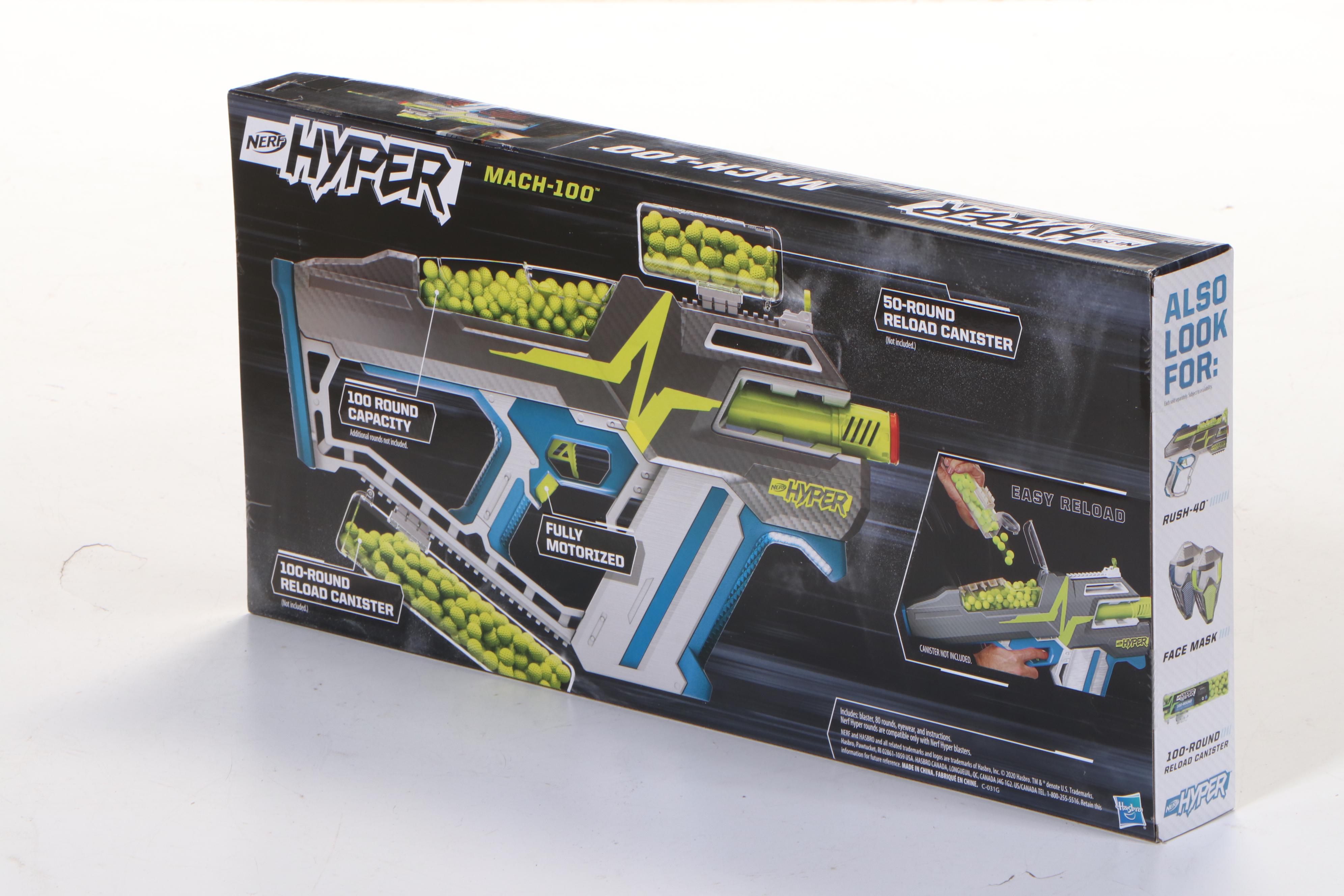 NERF Hyper Mach-100 Fully Motorized Blaster | EBTH
