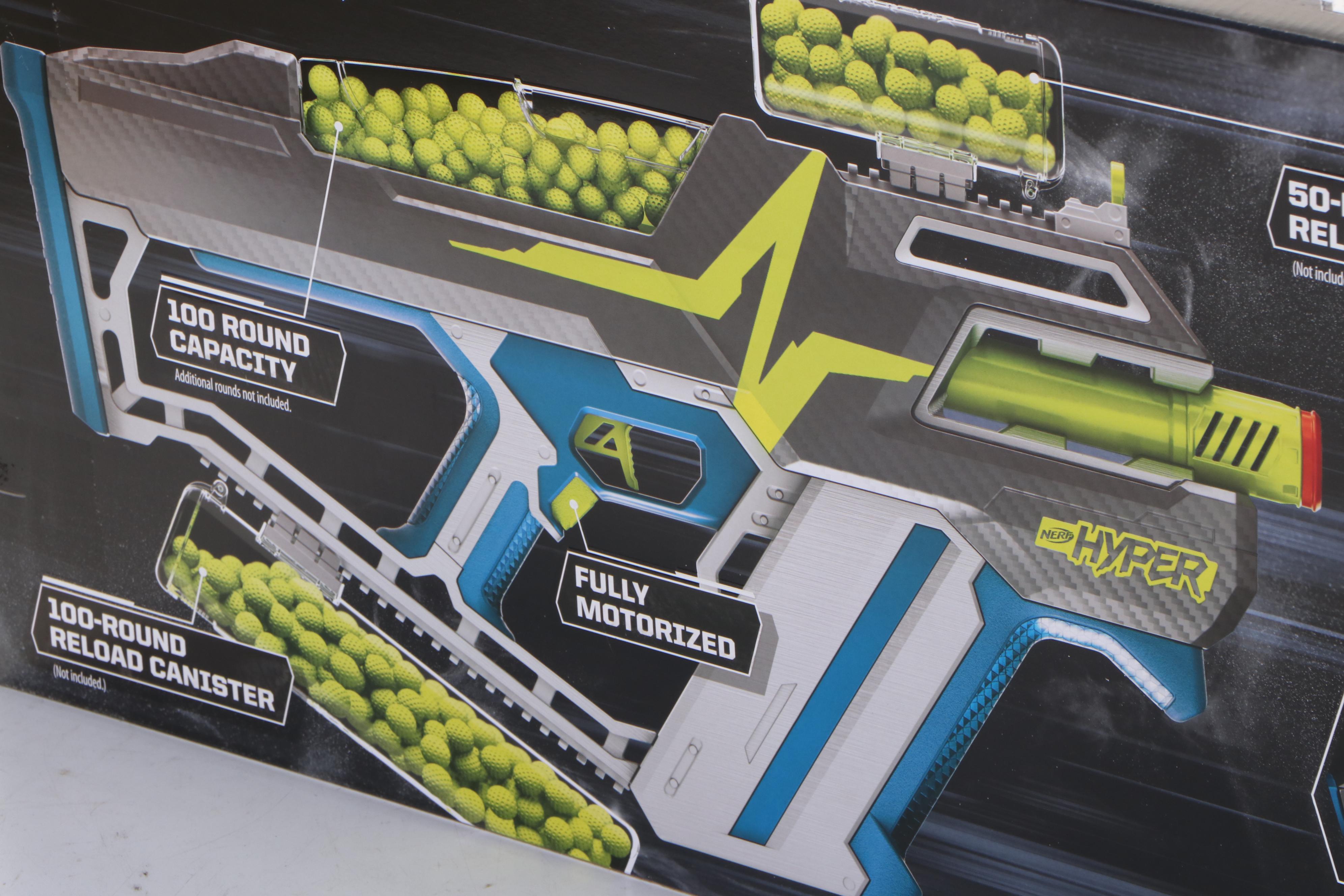 NERF Hyper Mach-100 Fully Motorized Blaster | EBTH