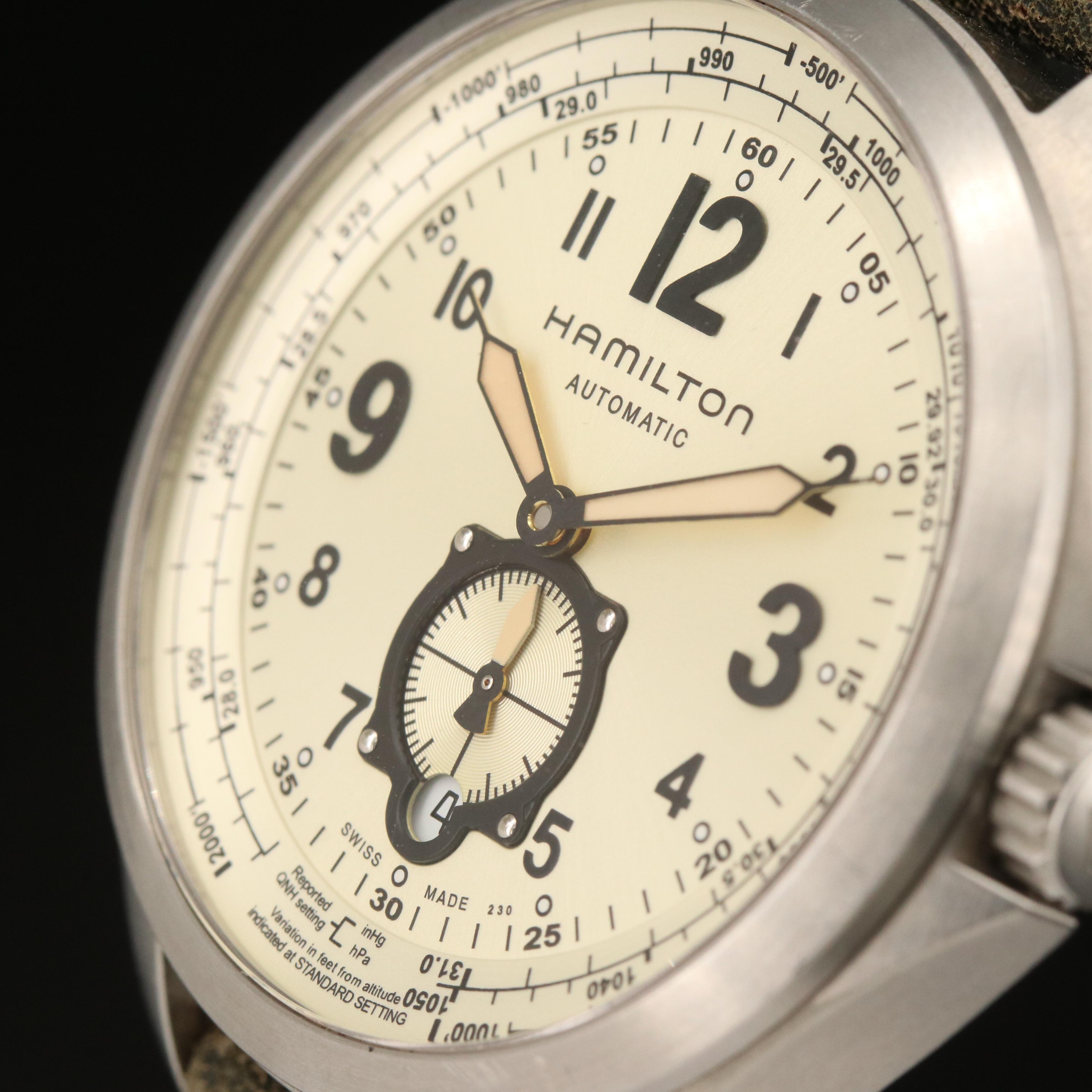 Hamilton Khaki Aviation QNE Automatic Wristwatch | EBTH